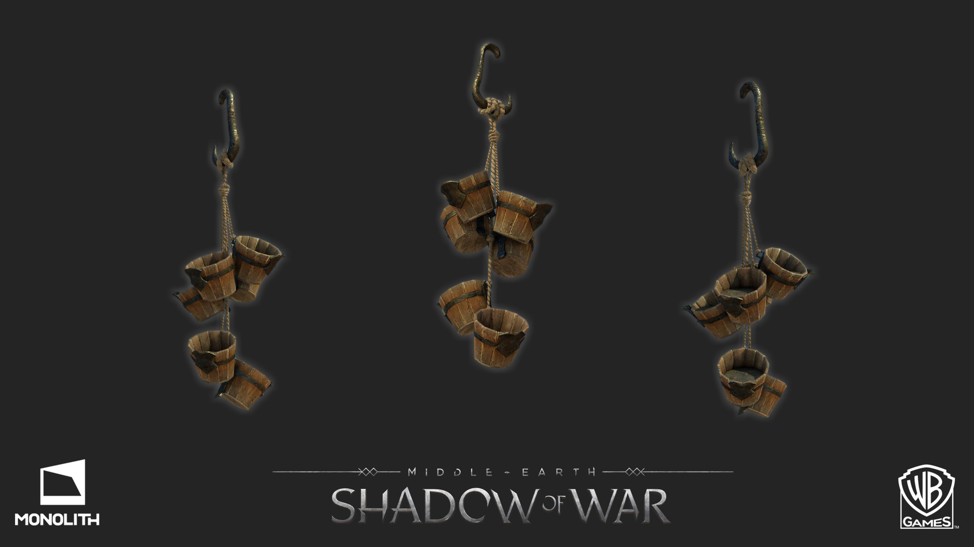 ArtStation - Middle Earth: Shadow of War - Hanging Buckets
