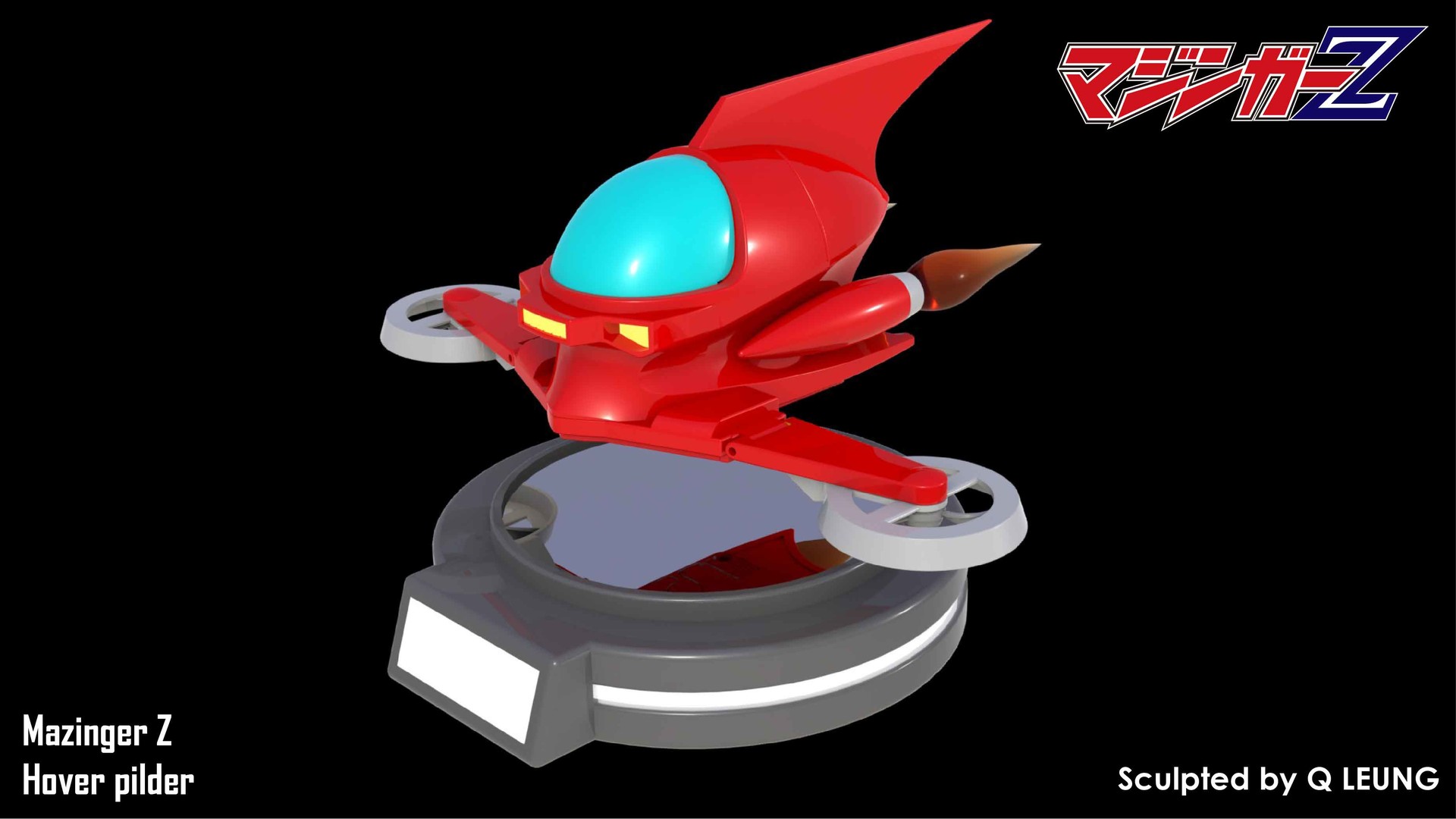 ArtStation - Mazinger Z - Hover pilder, Q LEUNG