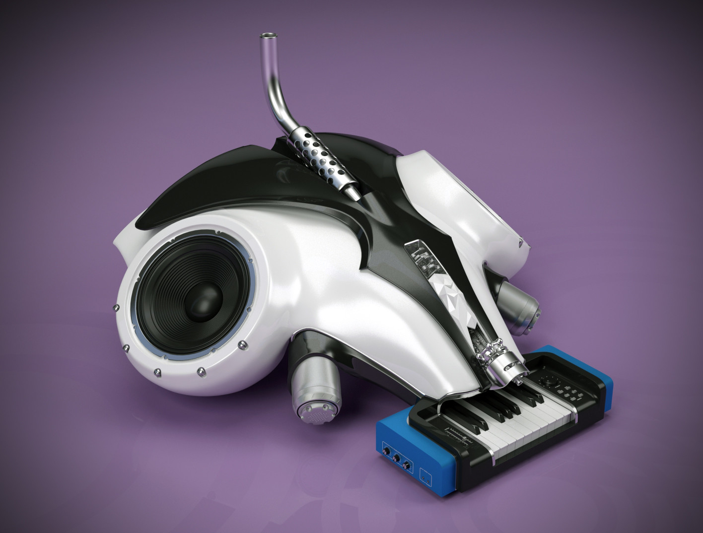 ArtStation - Goatskull Keyboard