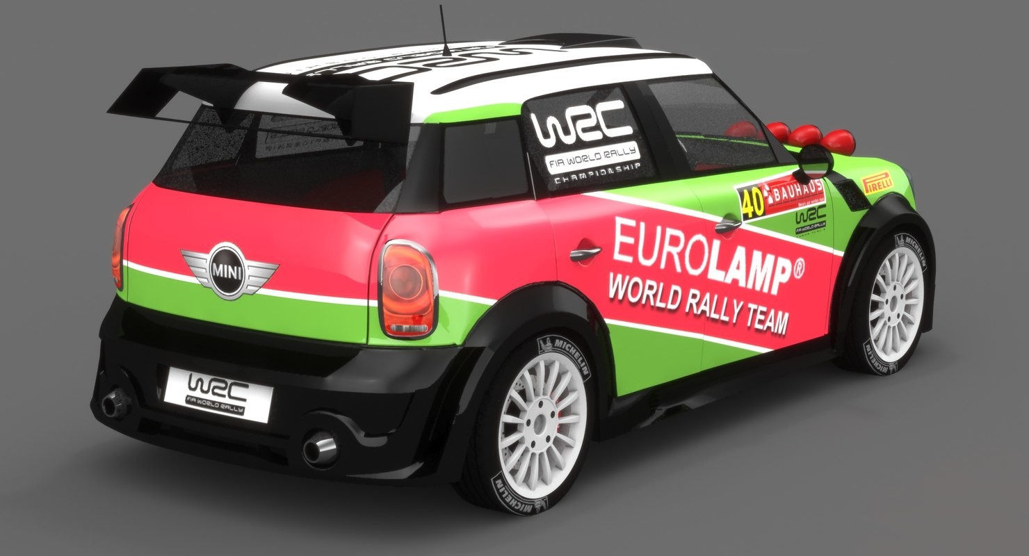OpticalDreamSoft - Eurolamp MINI WRC Team Ukraine 3D model