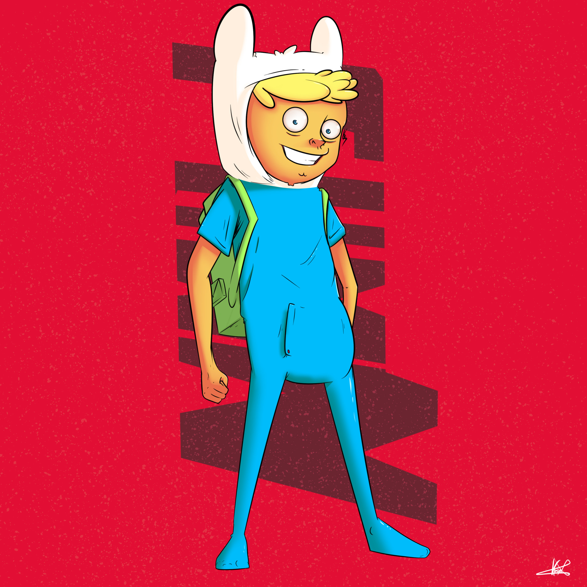 ArtStation - Fin adventure time
