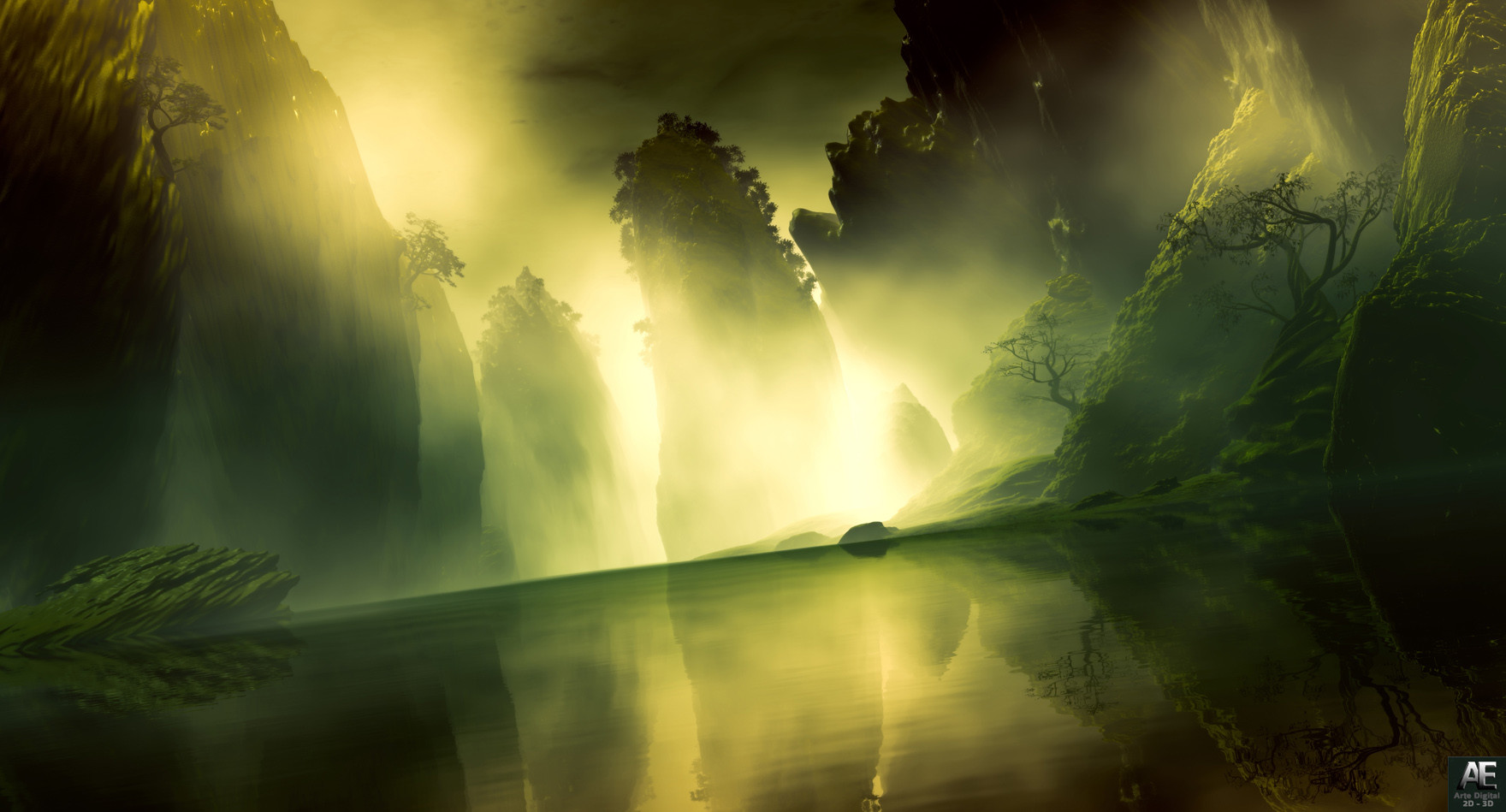 ArtStation - Green Atmosphere