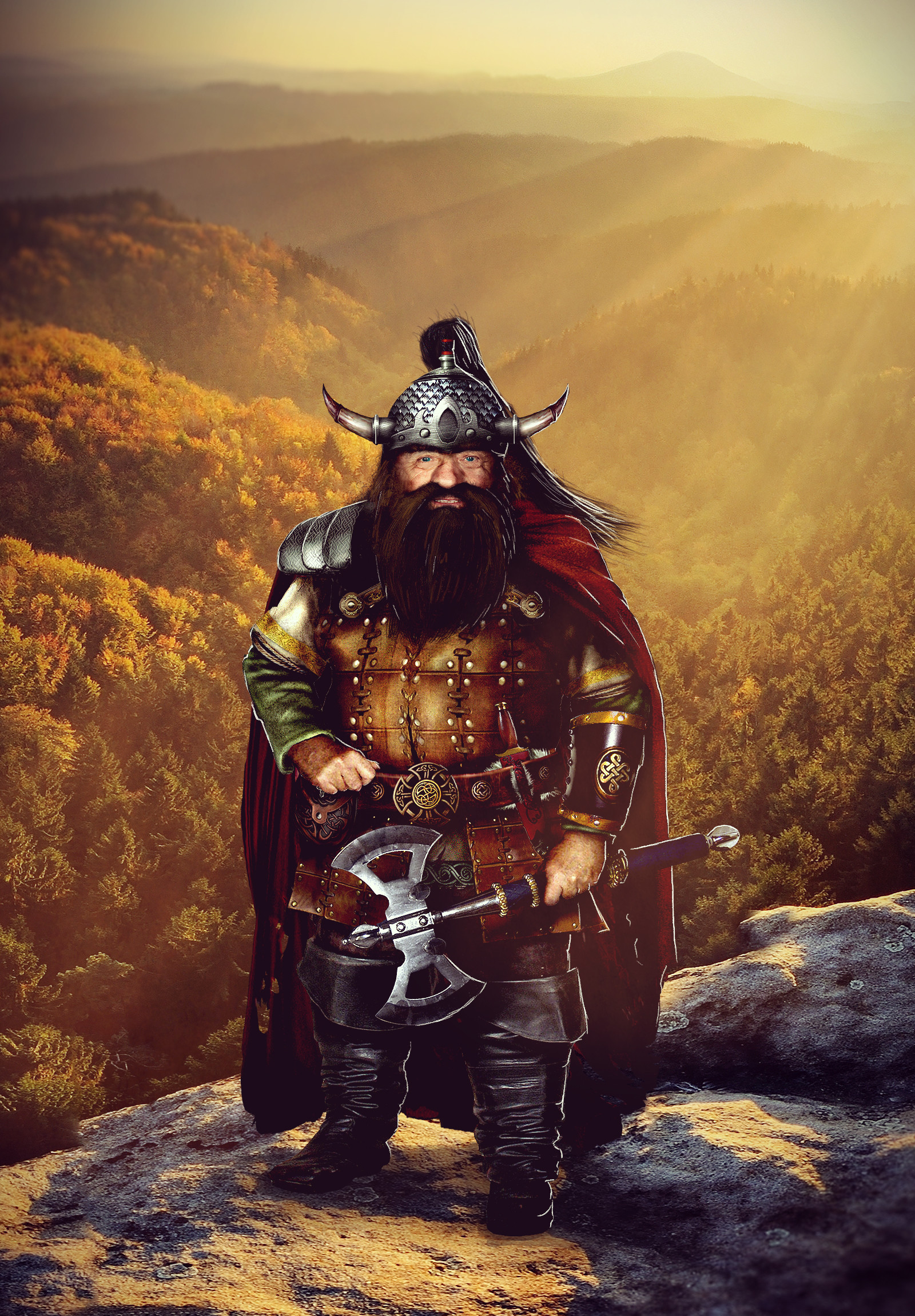 Nick Barfuss - Drangonlance Chronicles Portraits