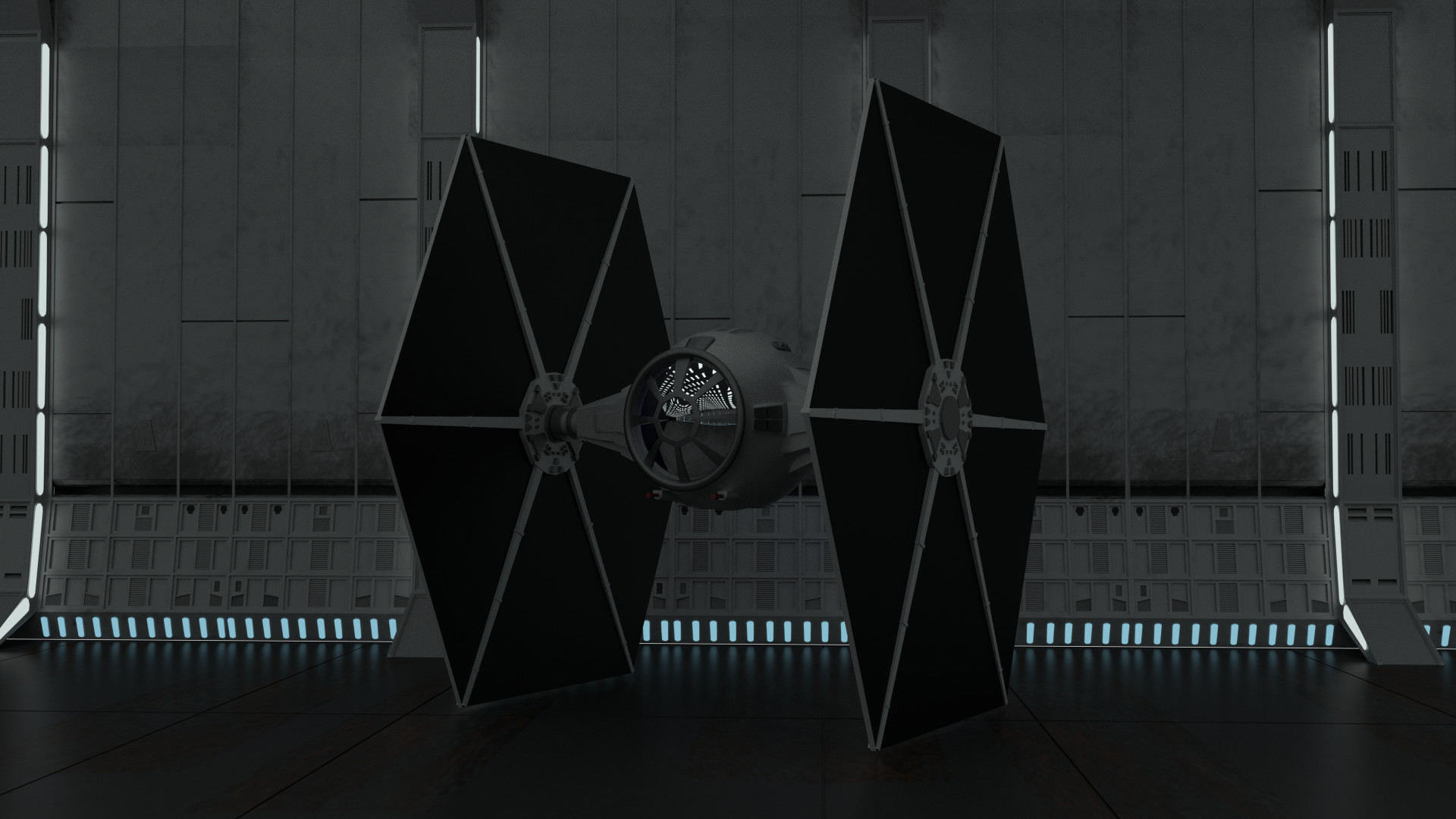 ArtStation - Hangar - Tie Fighter