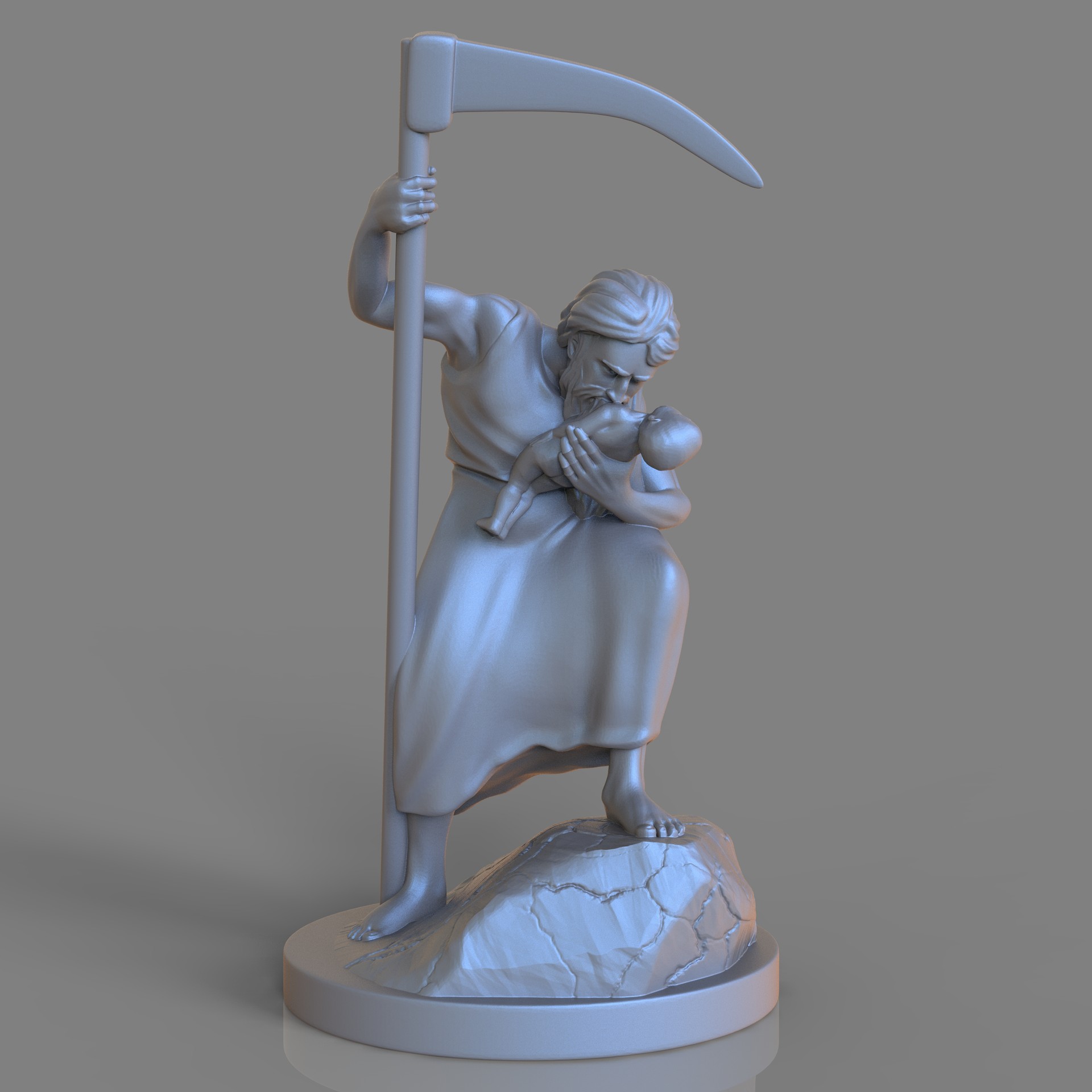 ArtStation - 3D model for the board game - Cronus