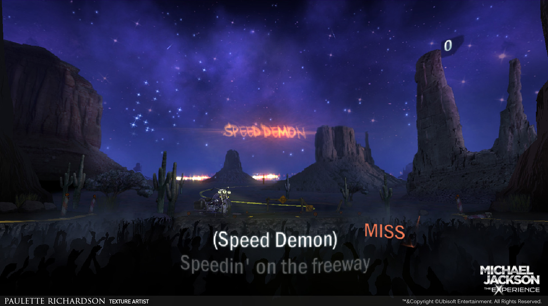 ArtStation - Michael Jackson the Experience Kinect : Speed Demon