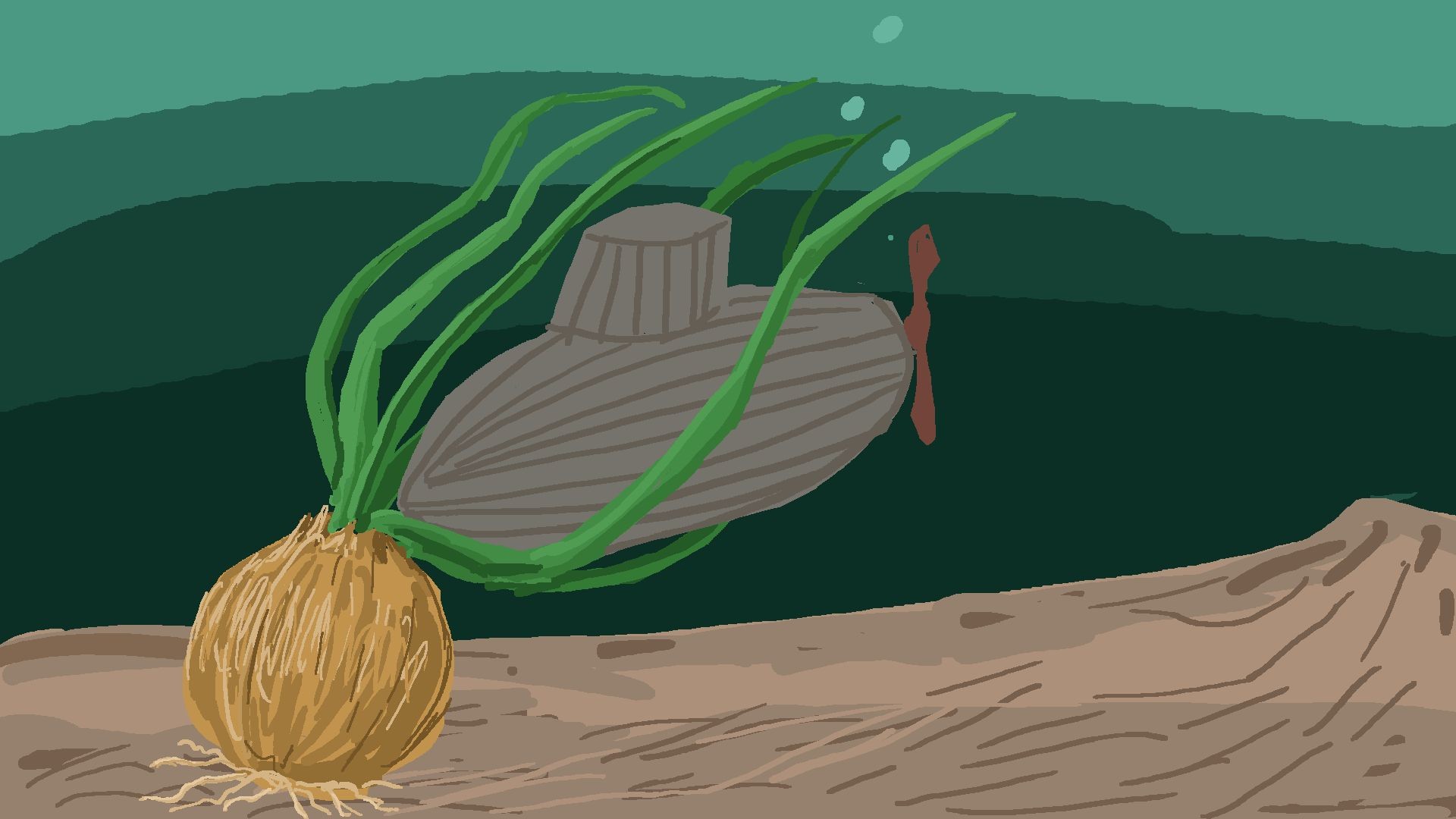 ArtStation - Onion submarine