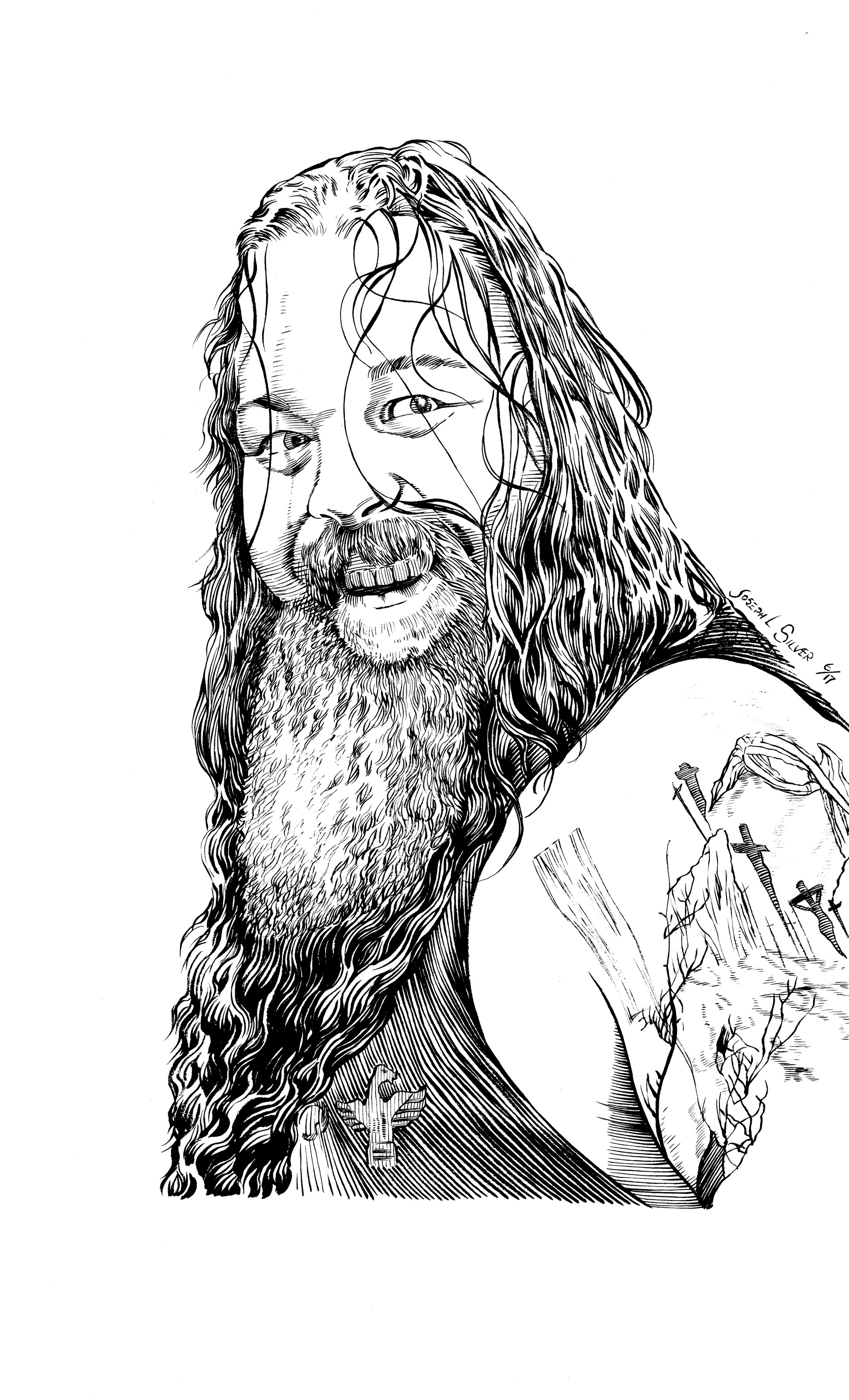 Joseph Silver - Ink illustrations