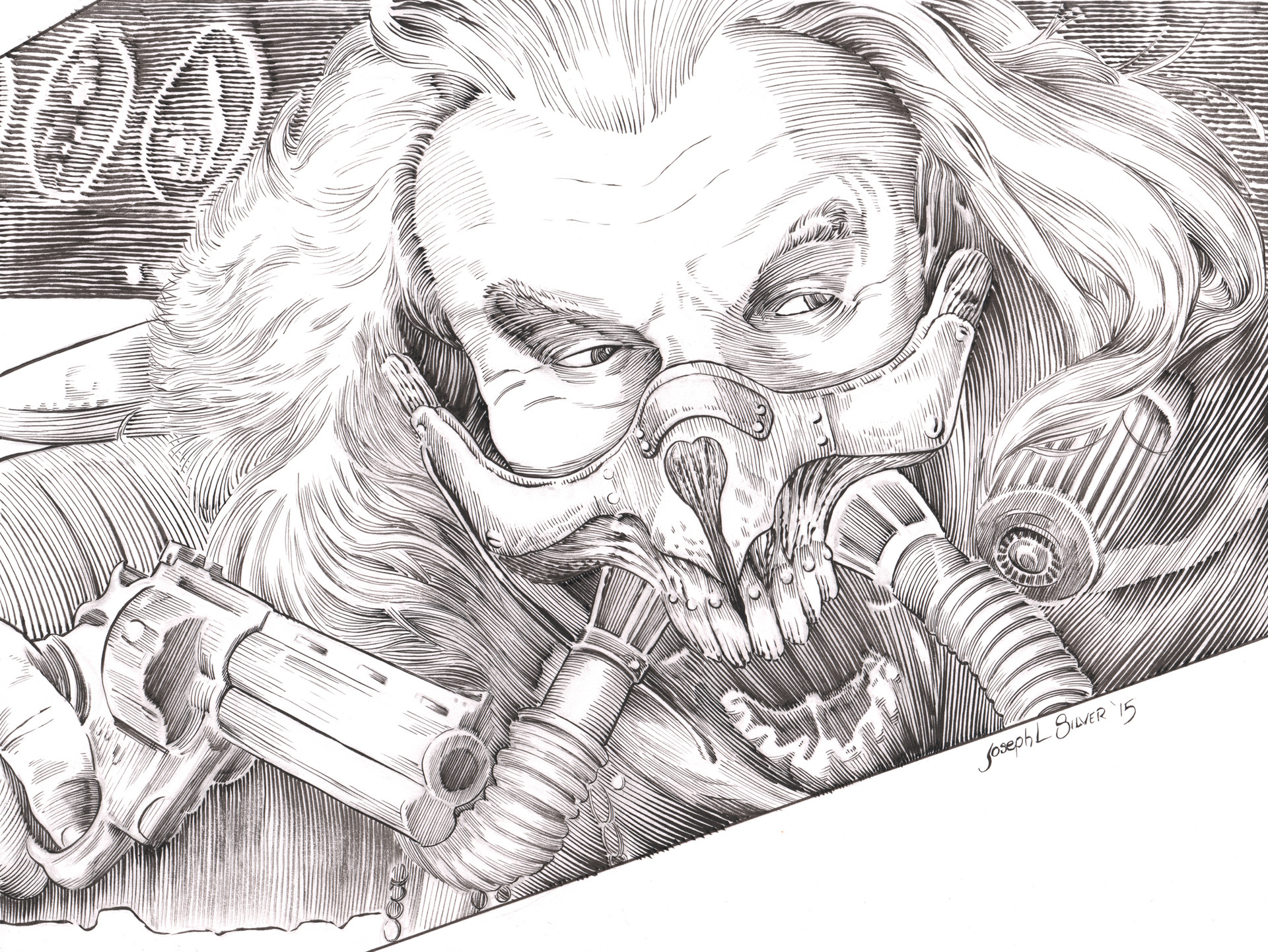 Joseph Silver - Ink illustrations