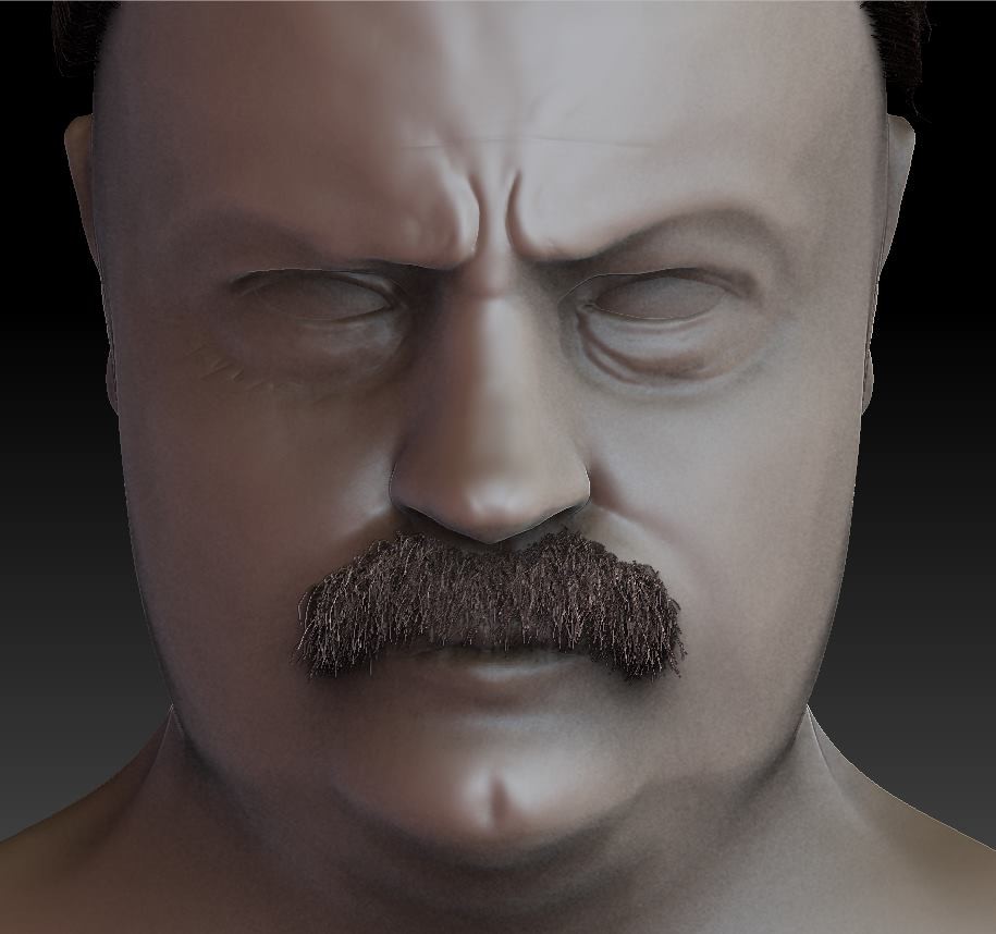 Bruno Collignon - Head Sculpt WIP