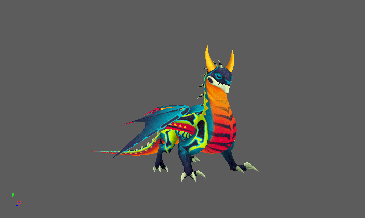 ArtStation - Dragonvale World: Calaca Adult Animations