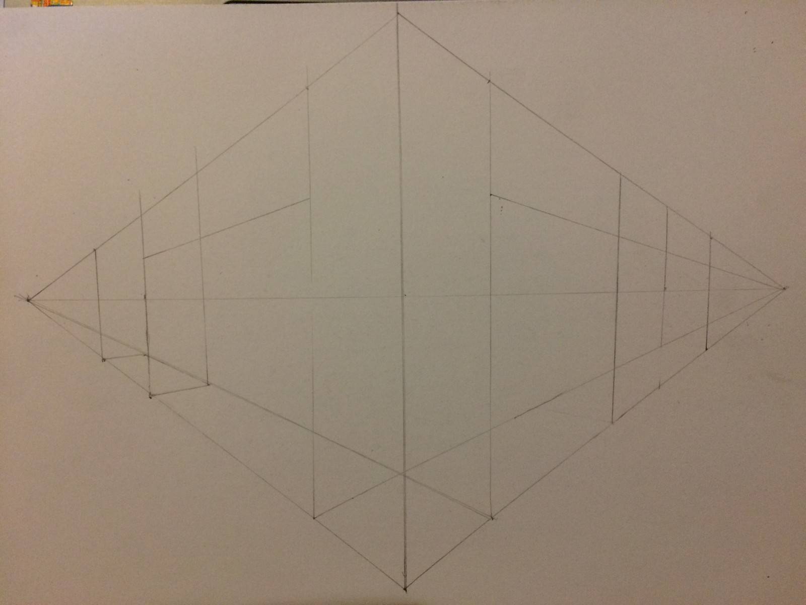 Emma Catherine - 2 Point Perspective Castle