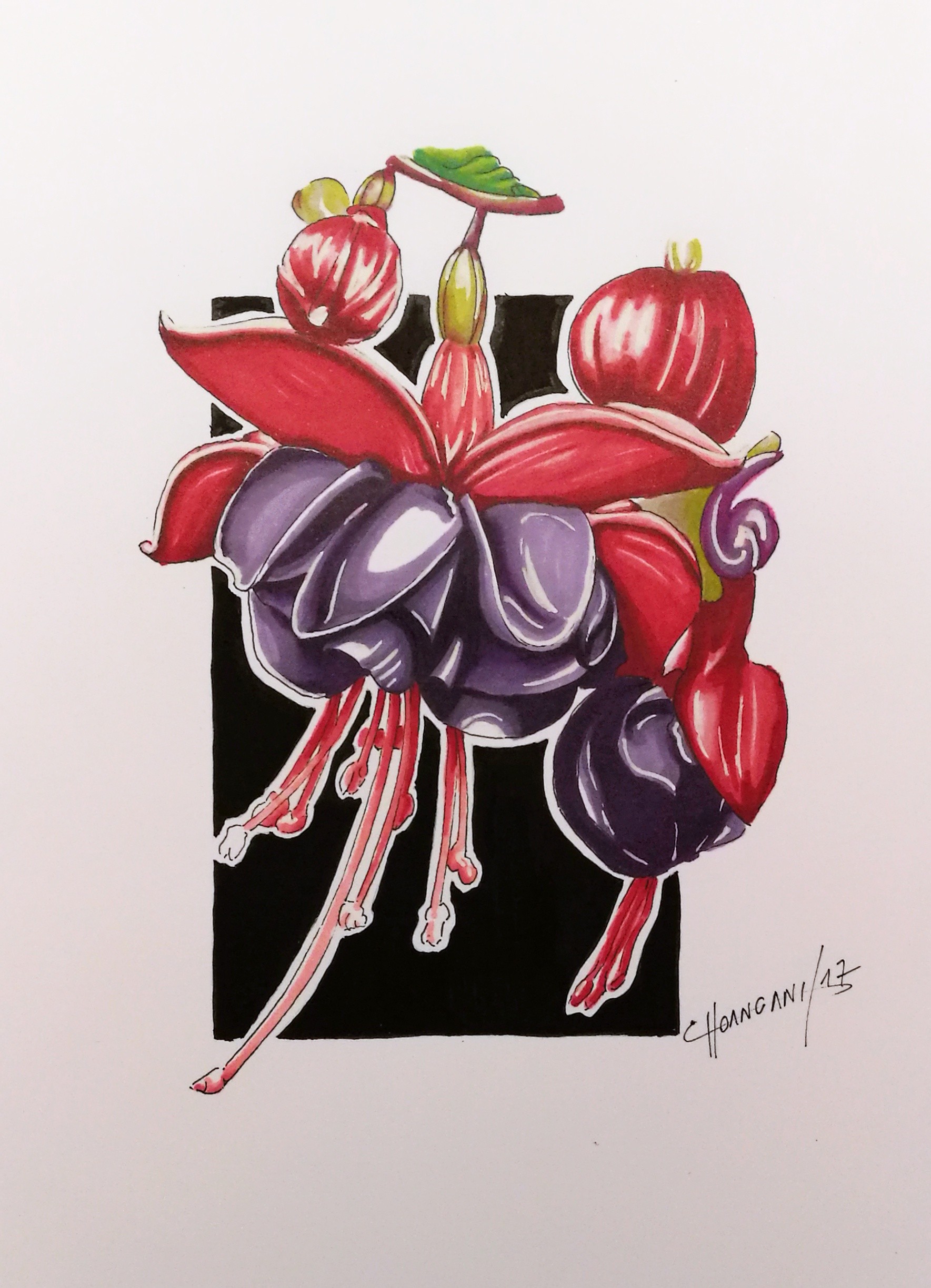 ArtStation - Blue Bleeding Heart