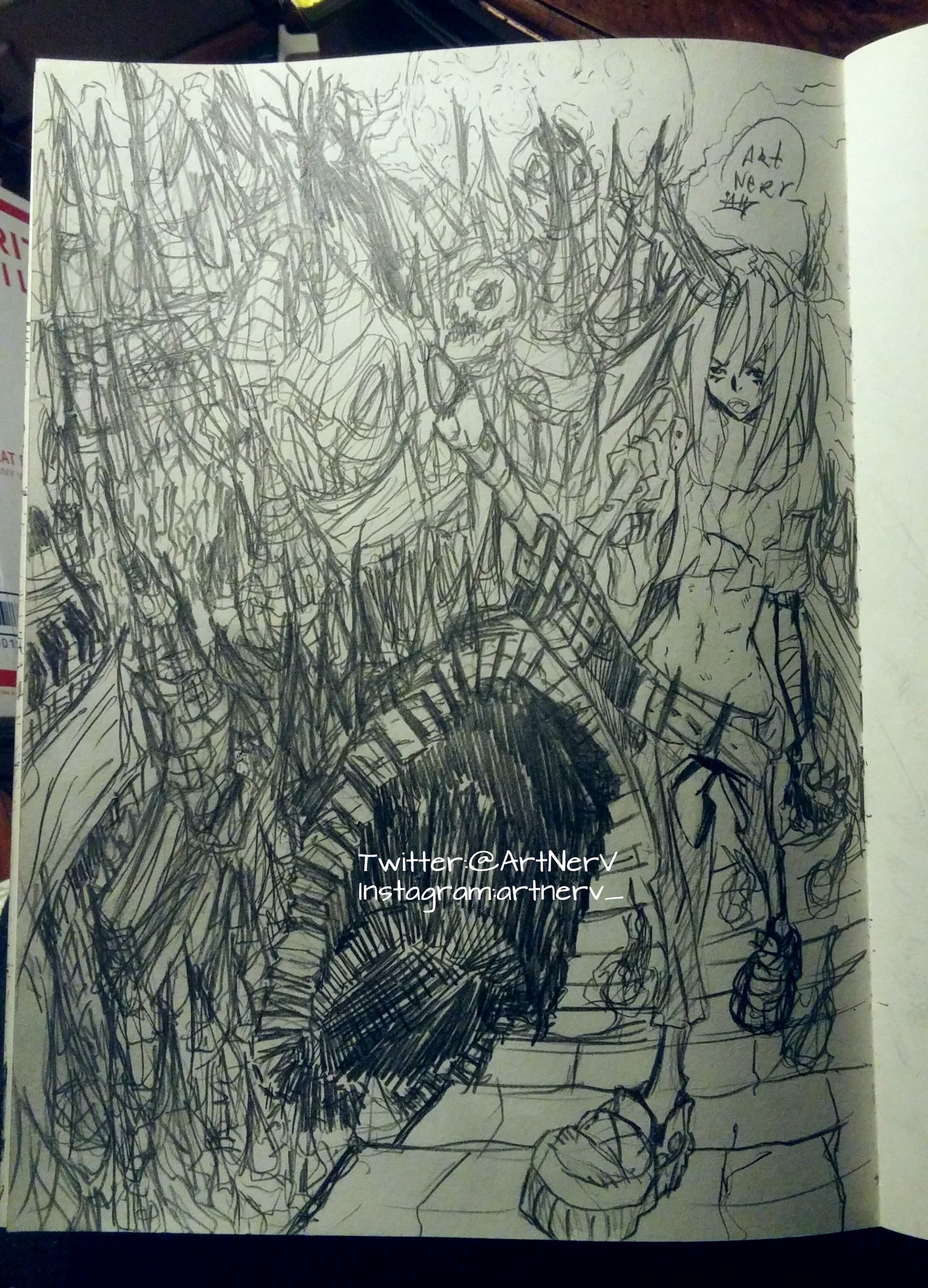 ArtStation - (Midnight stroll)