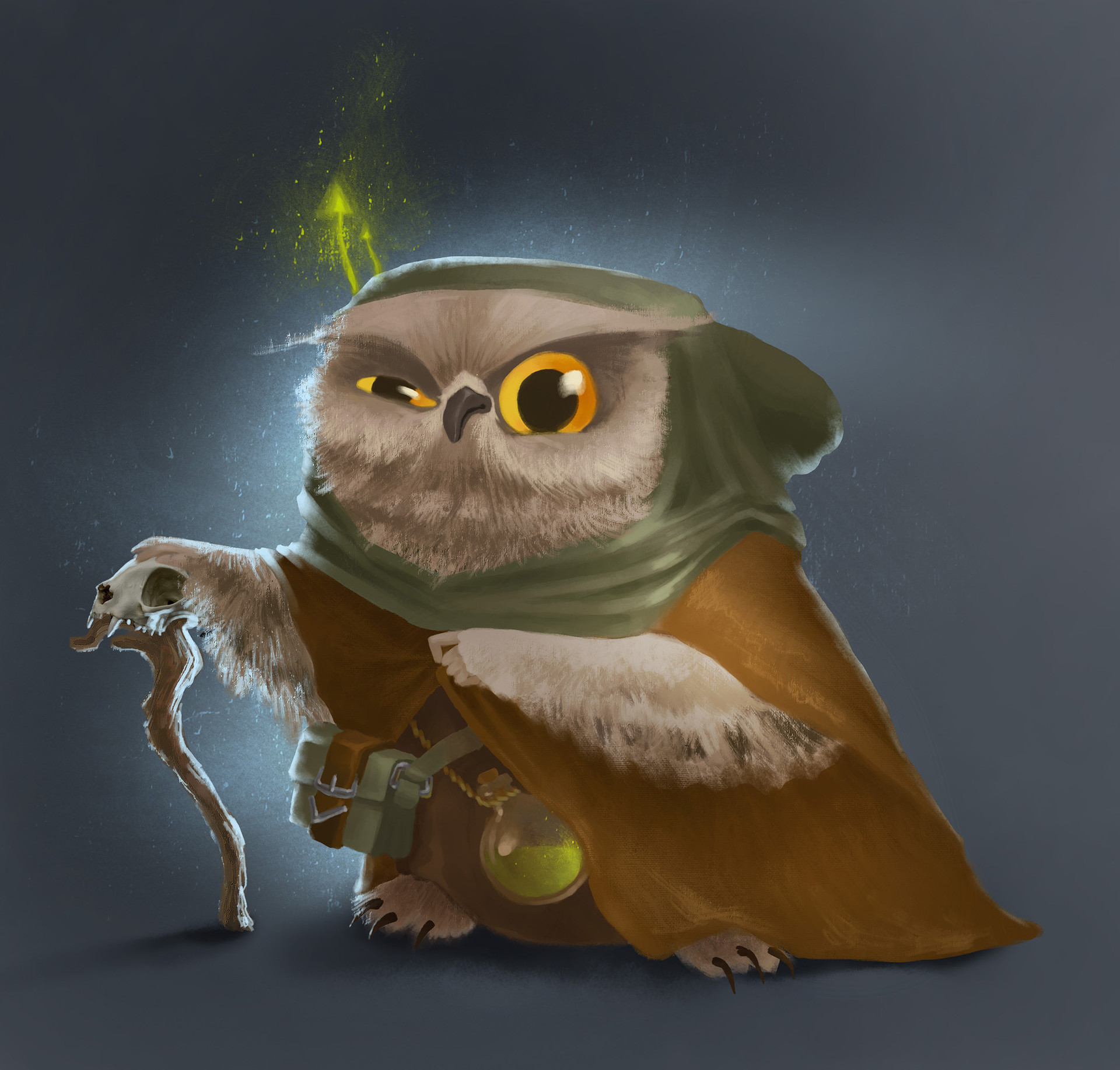 ArtStation - Owl-witch