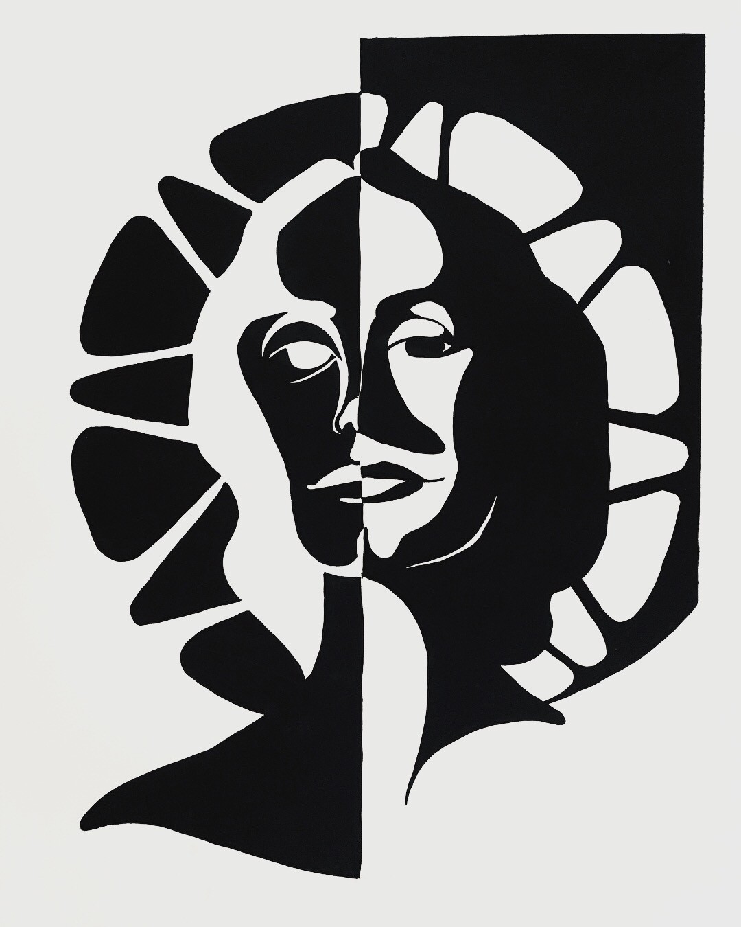 ArtStation - Lady Lucille Sharp Geometric portraits (Crimson Peak)