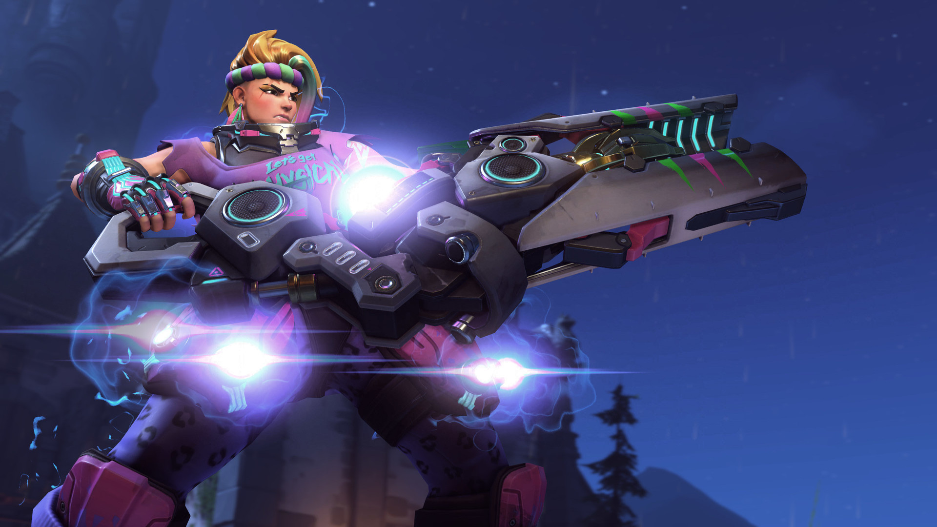 Aljona Bulgar - Overwatch Halloween Terror 2017 - Totally 80's Zarya Weapon