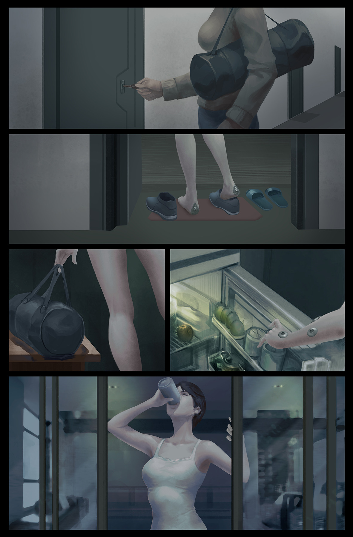 ArtStation - Split Earth Saga (Demo Page 2)