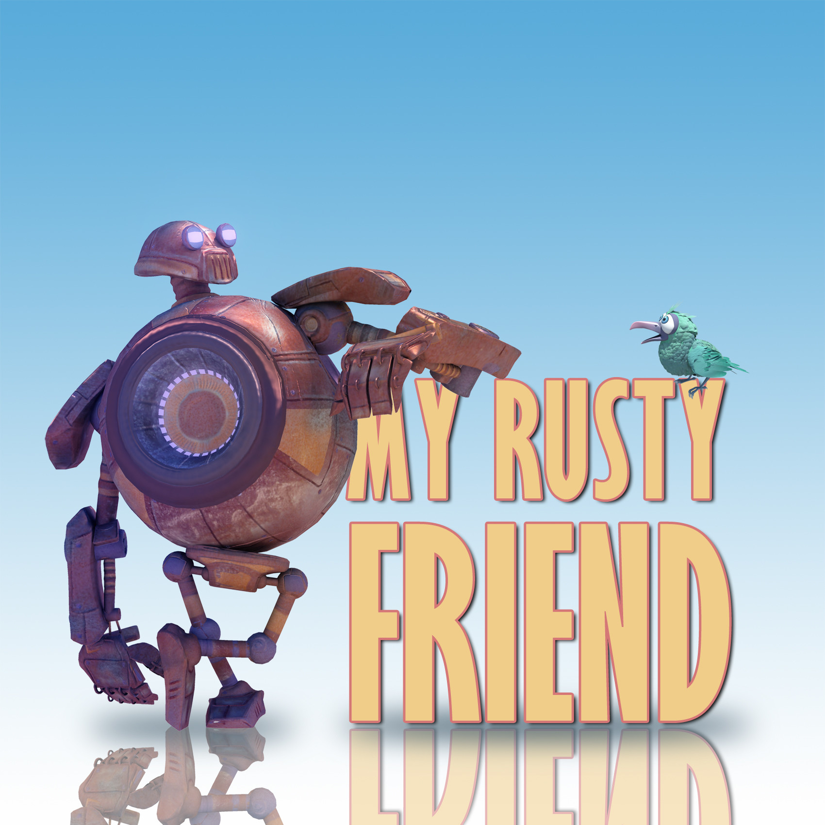 ArtStation - My Rusty Friend