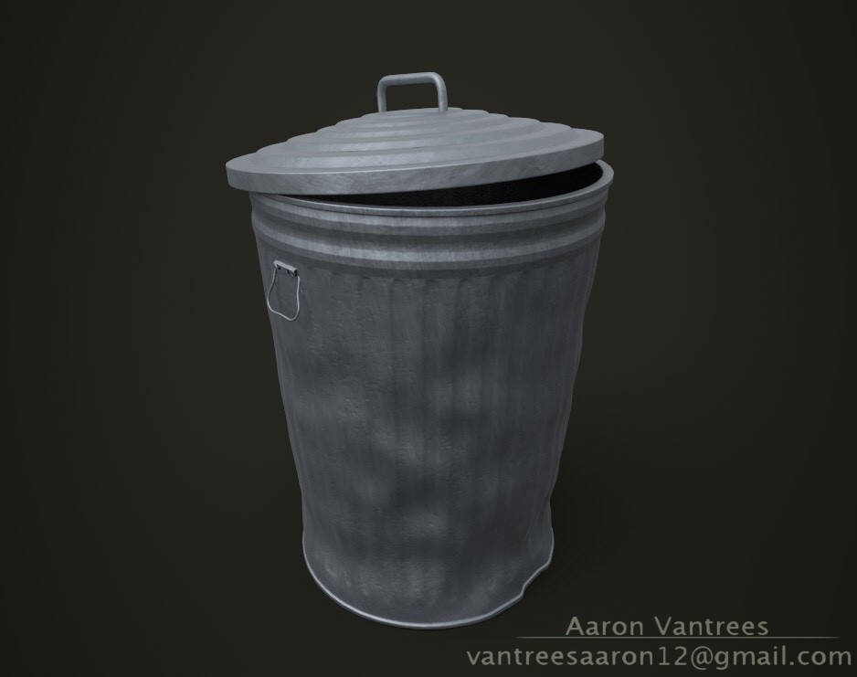 ArtStation - Trash Can (Final Render)
