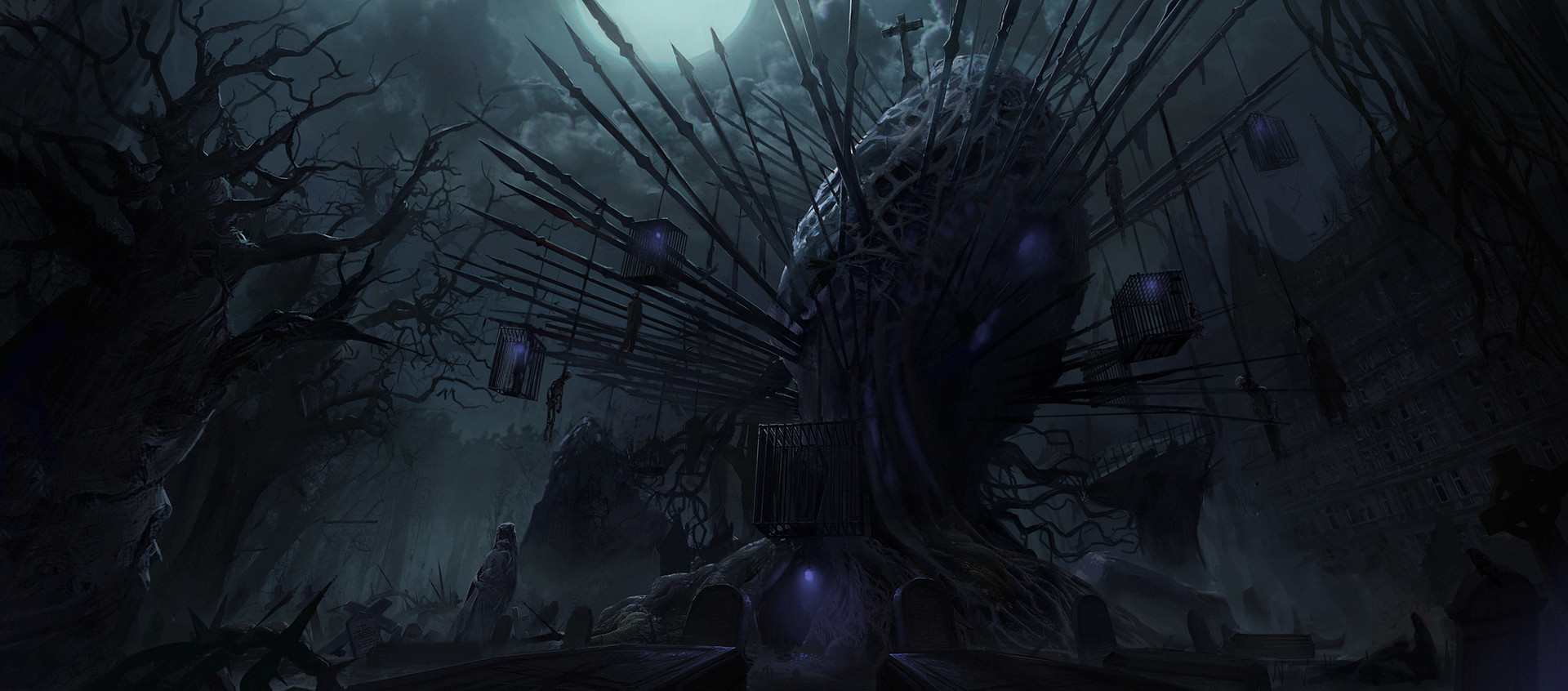 Damnation by Seb McKinnon : ImaginaryHellscapes