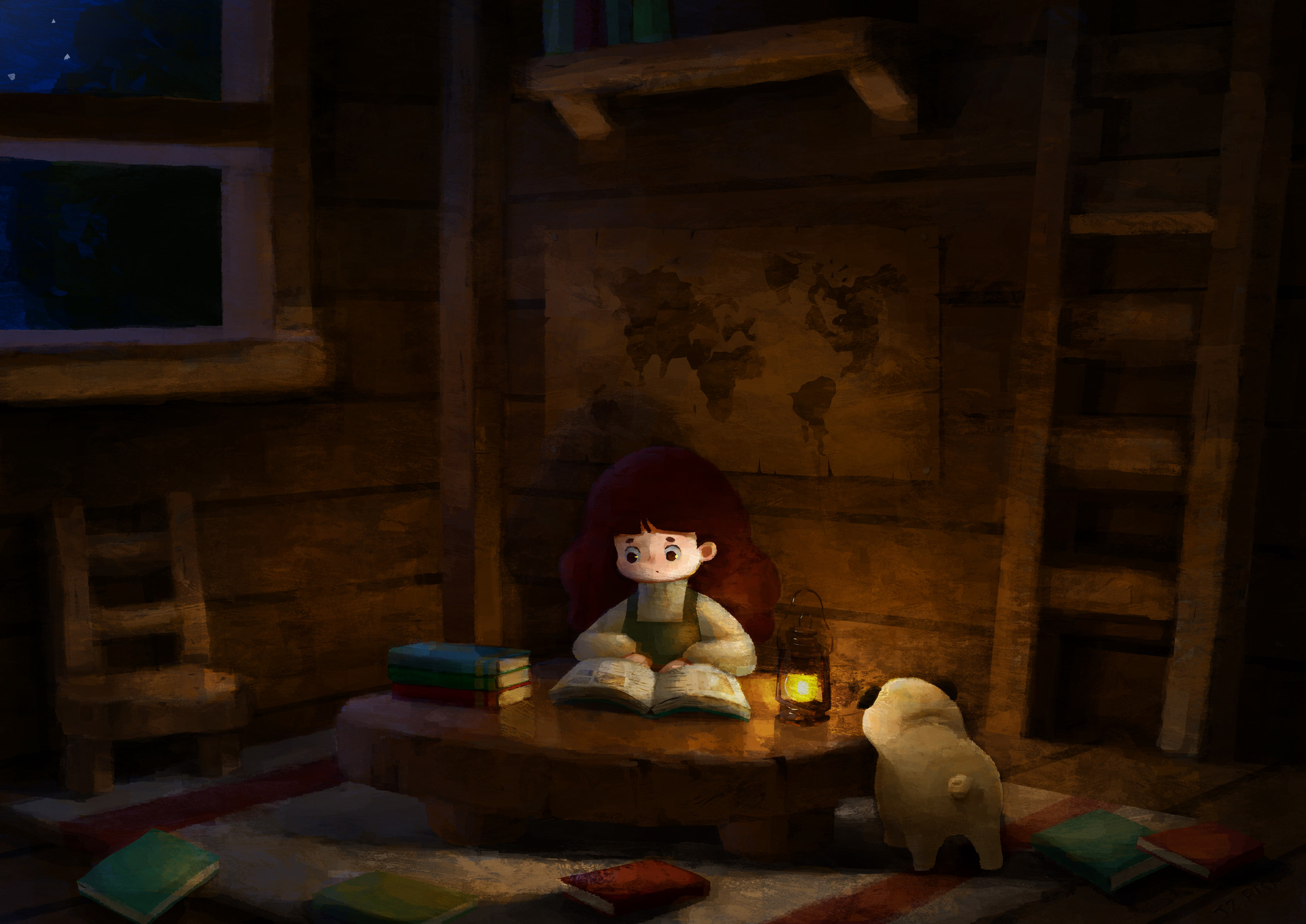 ArtStation - Reading time