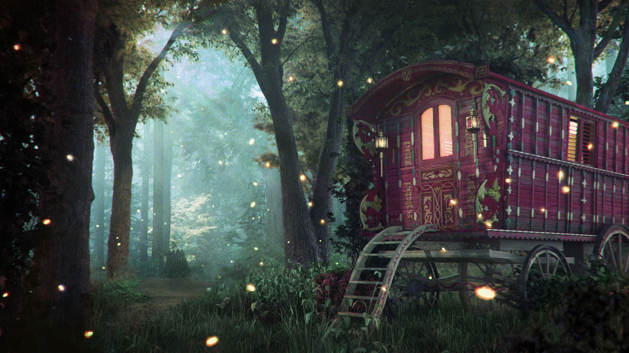 ArtStation - Gypsy_Caravan