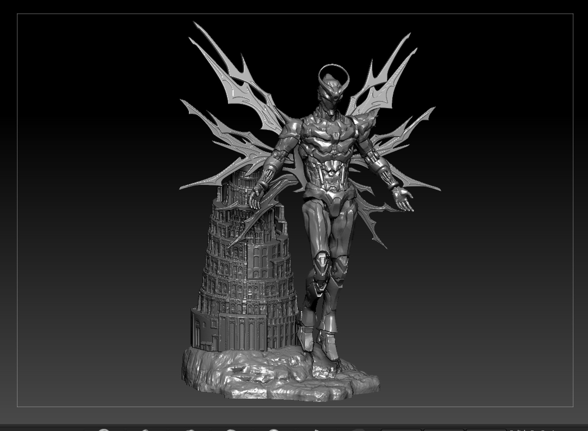 Ping Kit Cheng - Lucifer - Fallen Angel