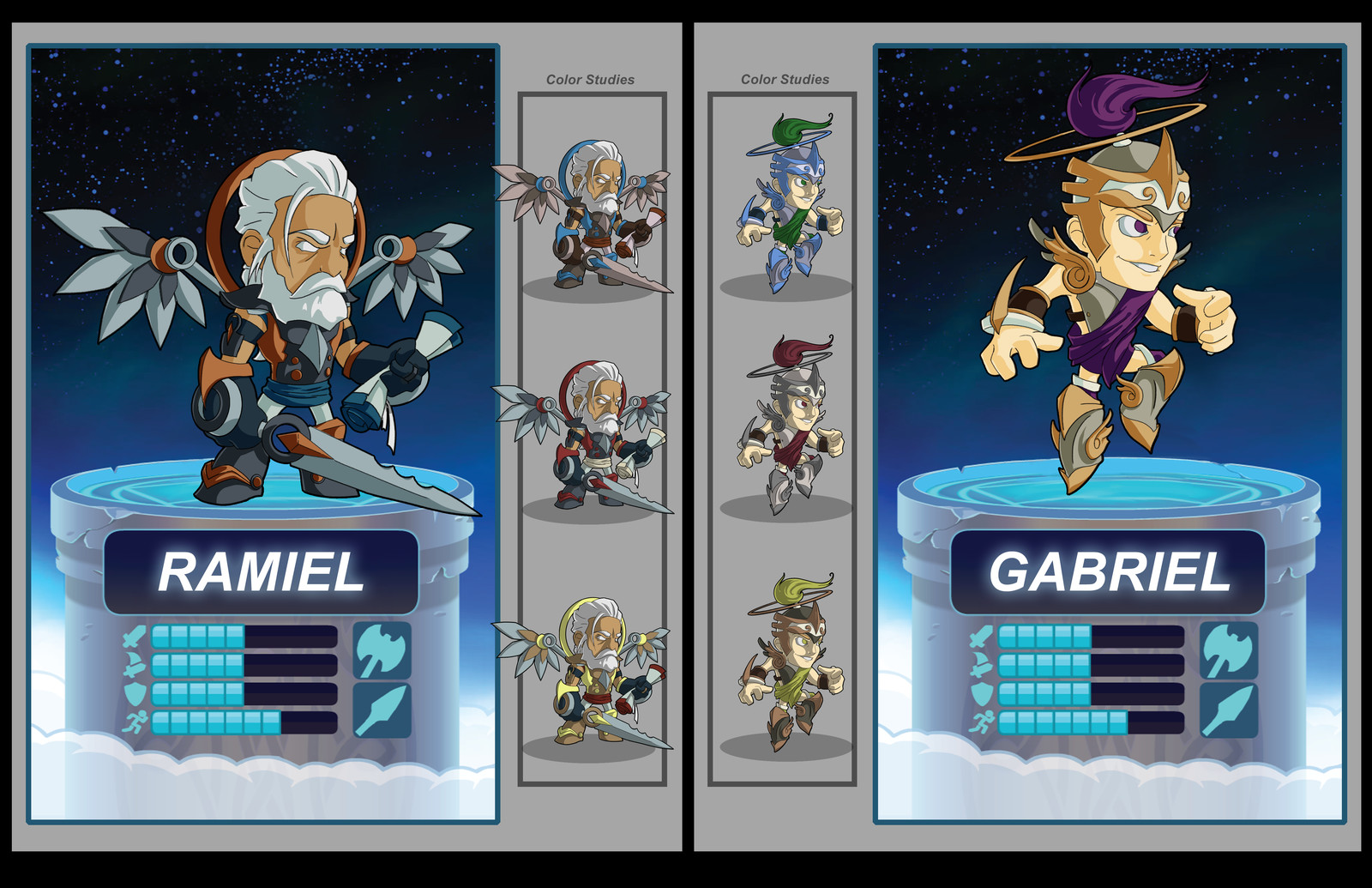James Gilbert - Brawlhalla Character Designs