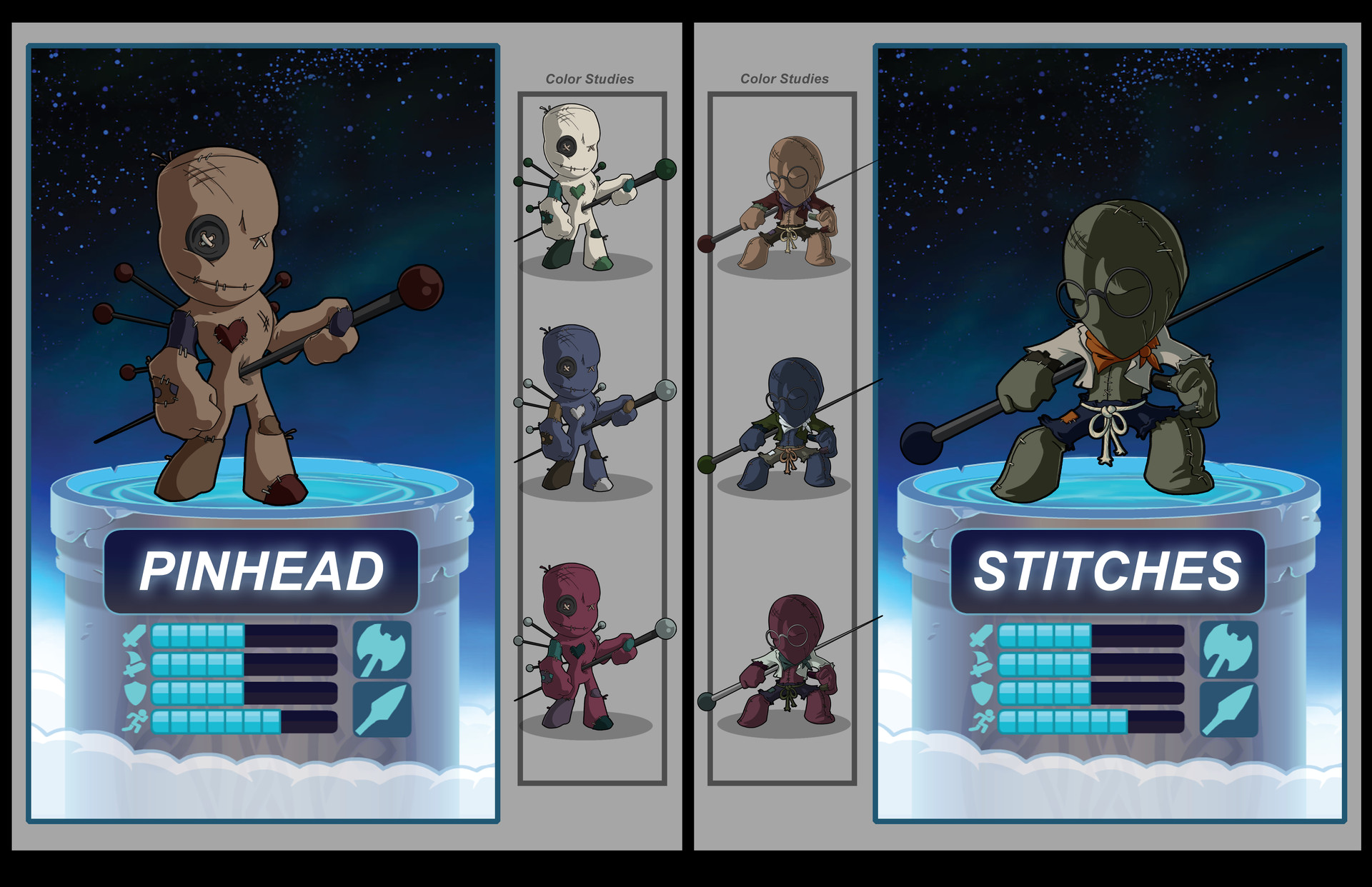 James Gilbert - Brawlhalla Character Designs