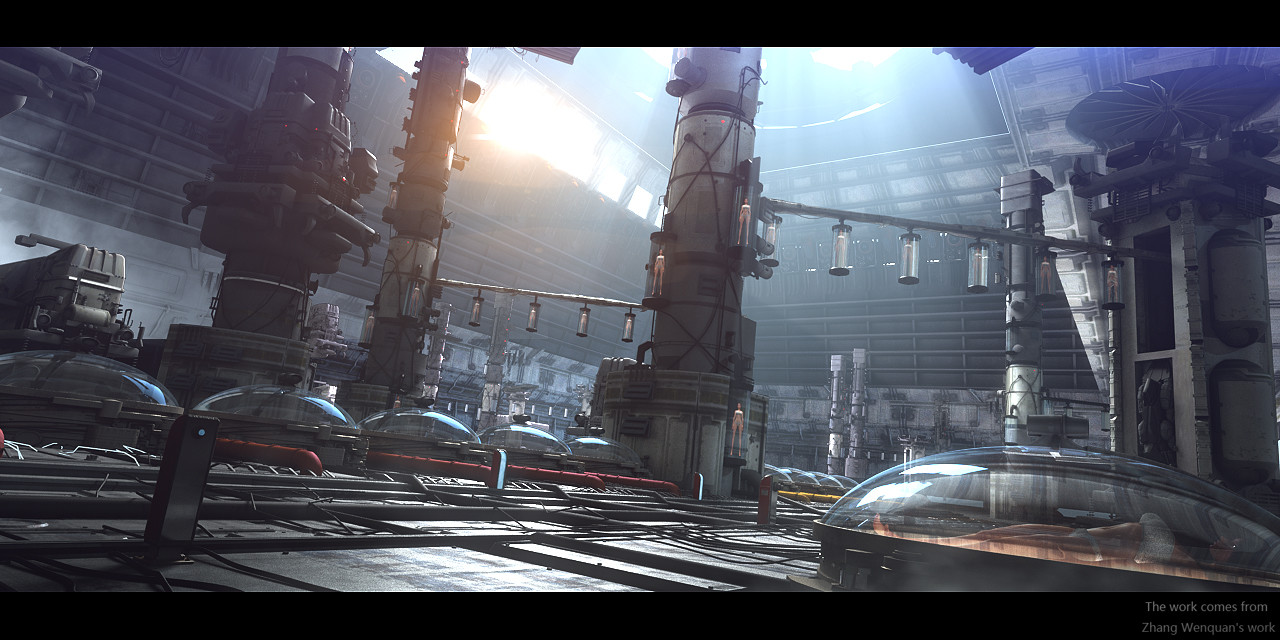 ArtStation - Cloning factory, izwq