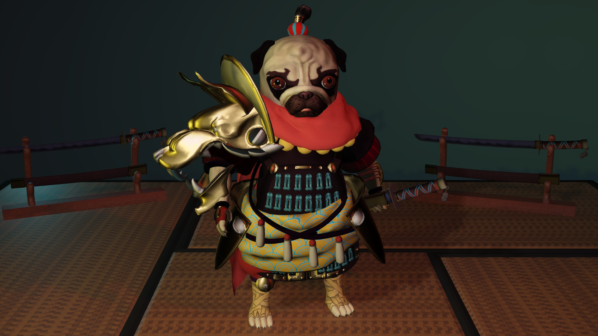 ArtStation - Pug Warrior