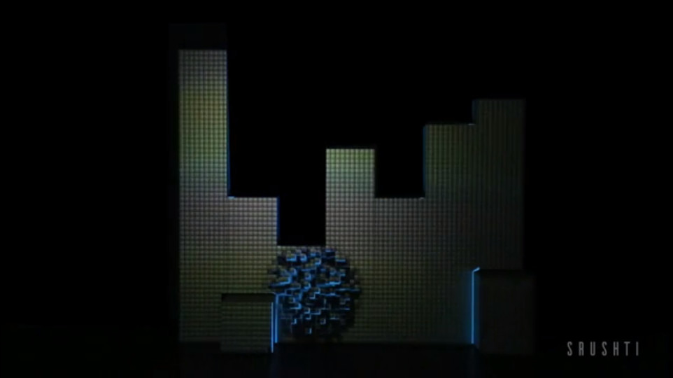 Srushti Creative - Projection Mapping Test Showcase
