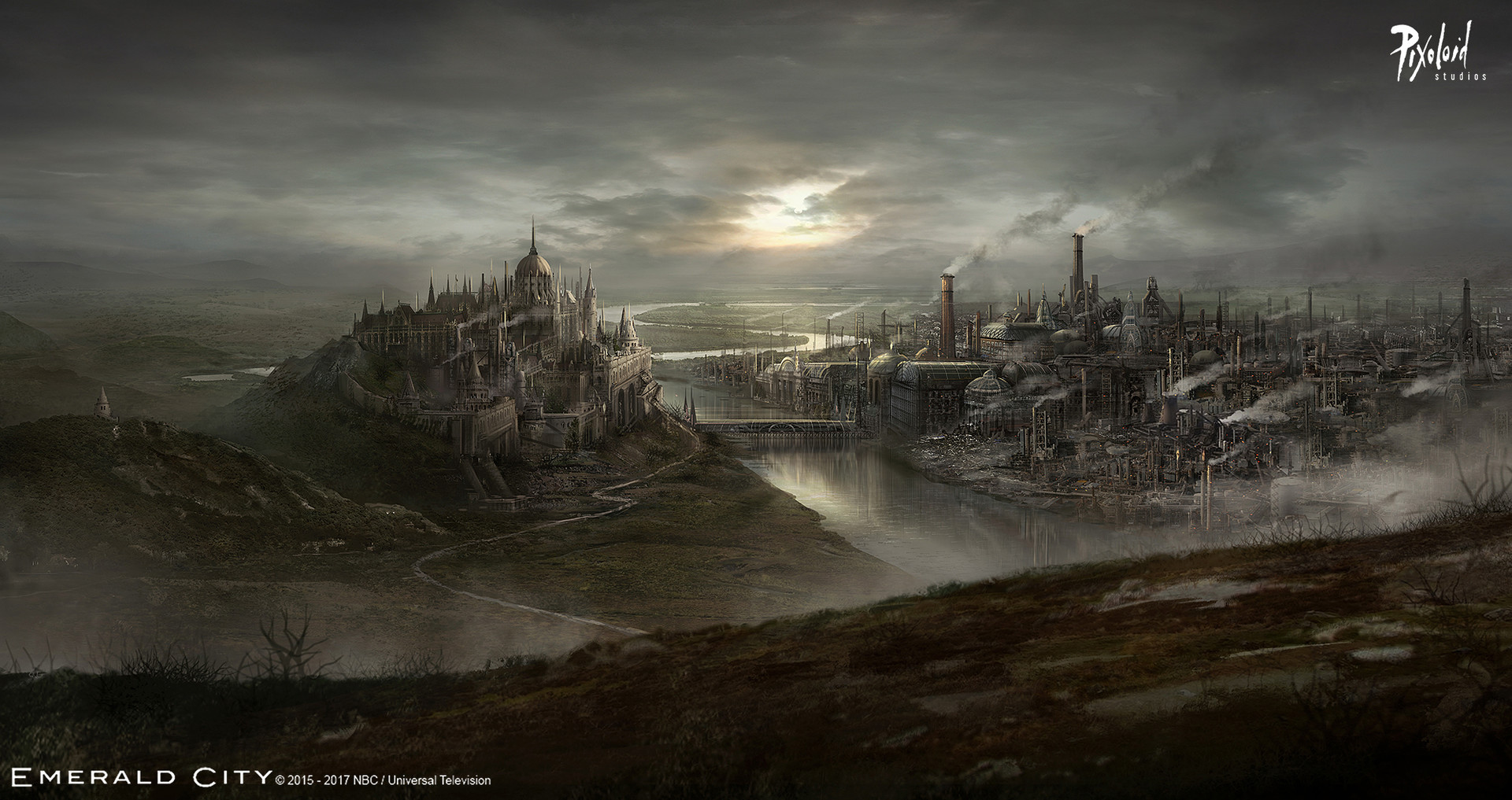 ArtStation - Emerald City - City of Ev