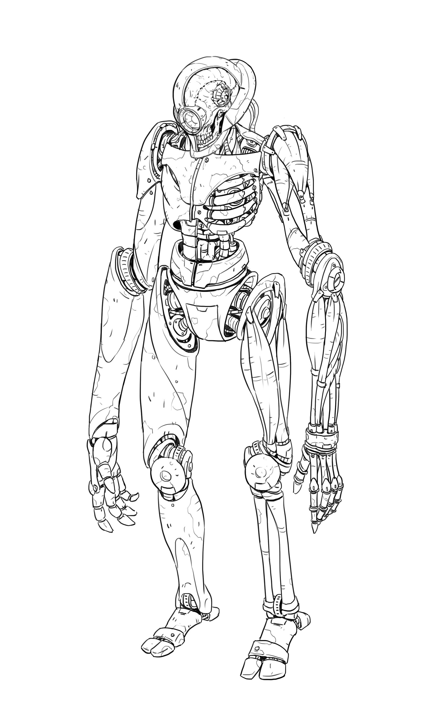 ArtStation - ancient robot