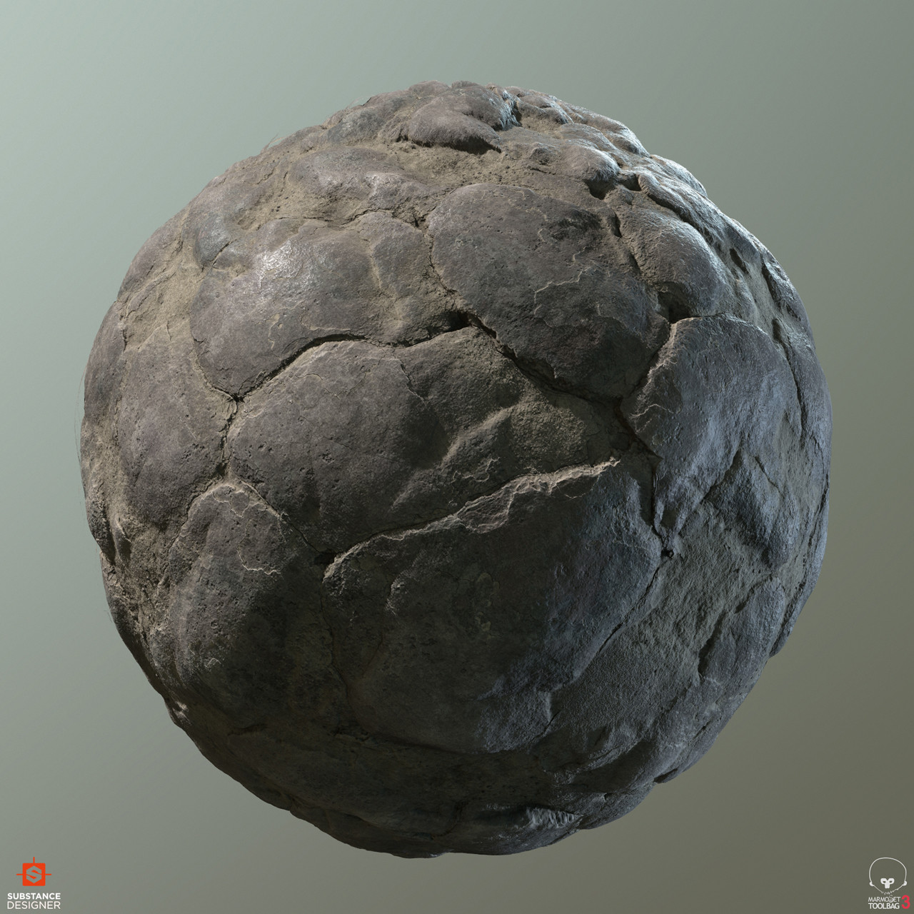 ArtStation - Bedrock Study | Substance designer