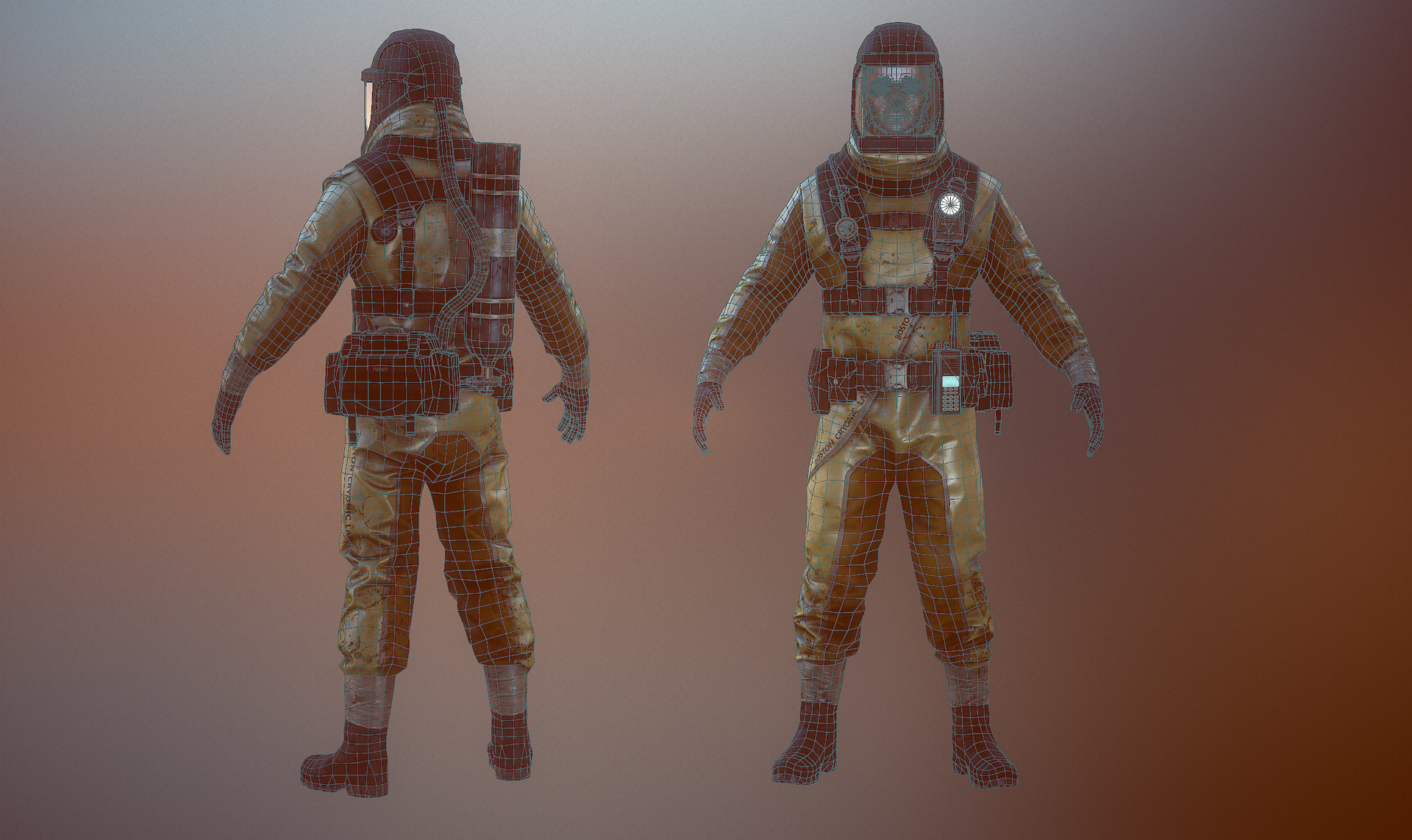 Michel Strömbeck - Hazmat suit