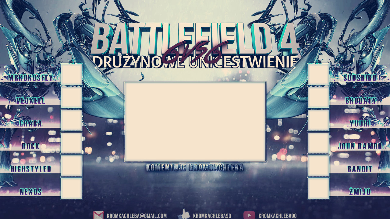 ArtStation - JaRock 6vs6 Battlefield overlay