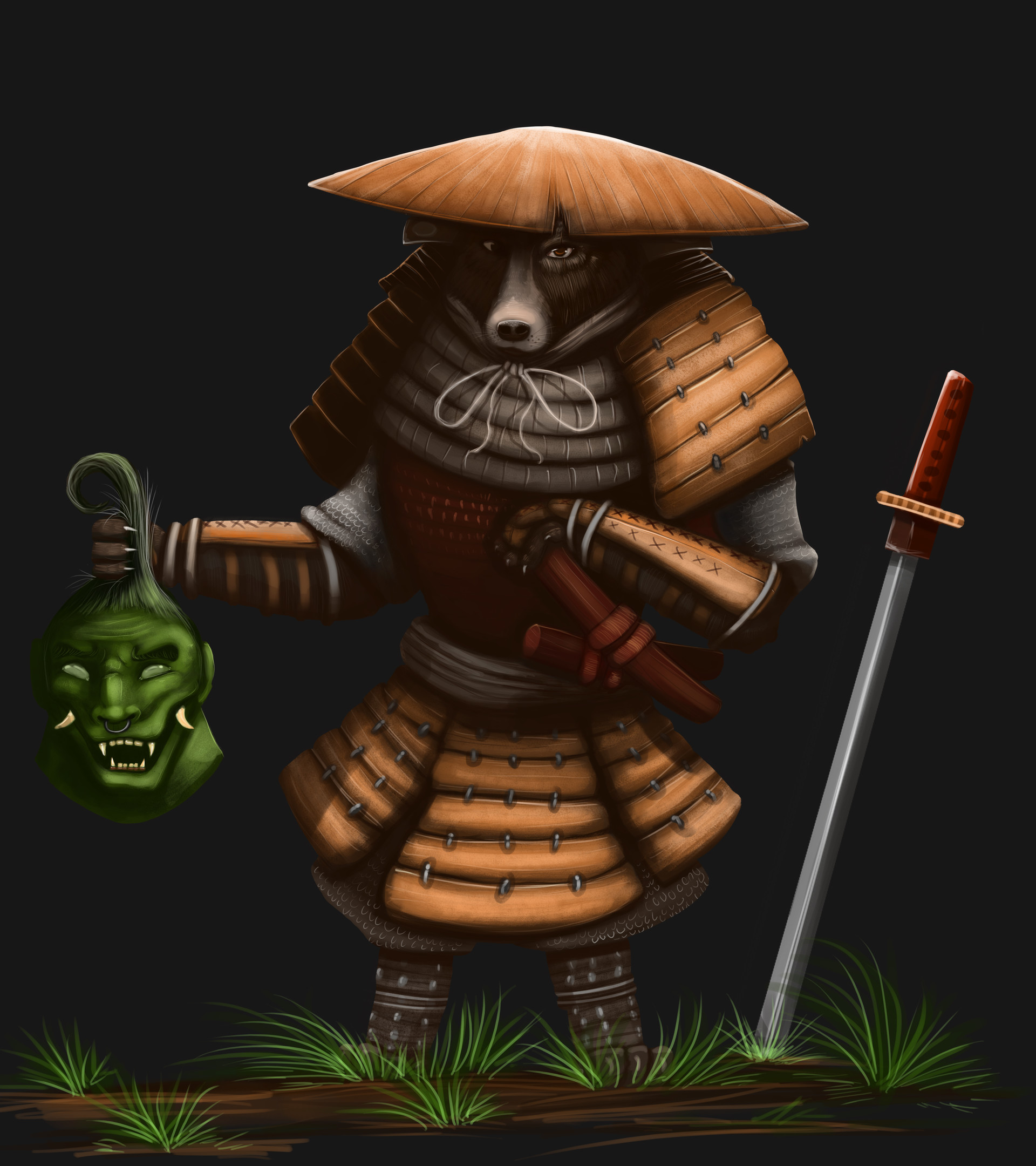 ArtStation - Samurai can