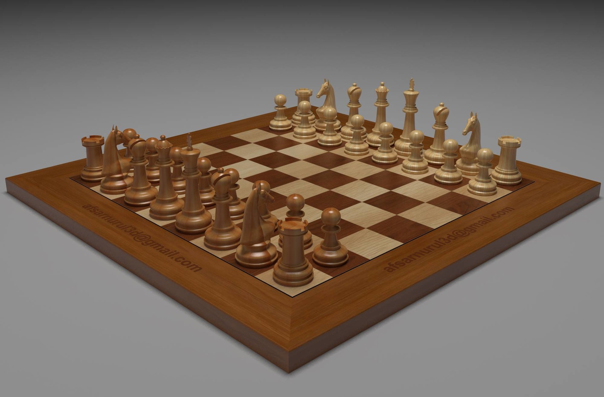 ArtStation - Chess Board
