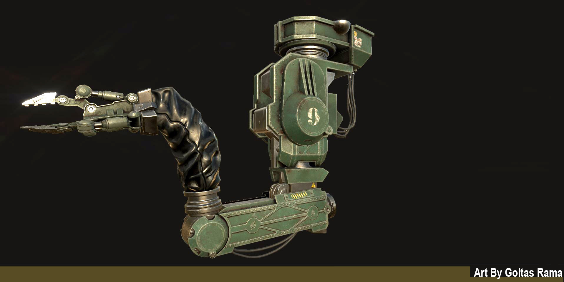 ArtStation - Mechanical_Arm
