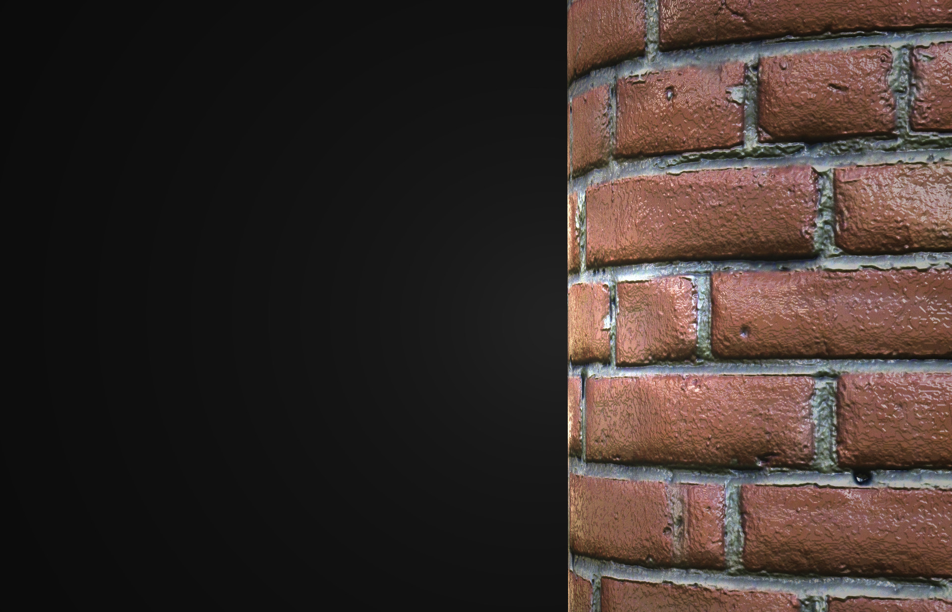 ArtStation - Urban brick wall in Arnold using Cinema 4D