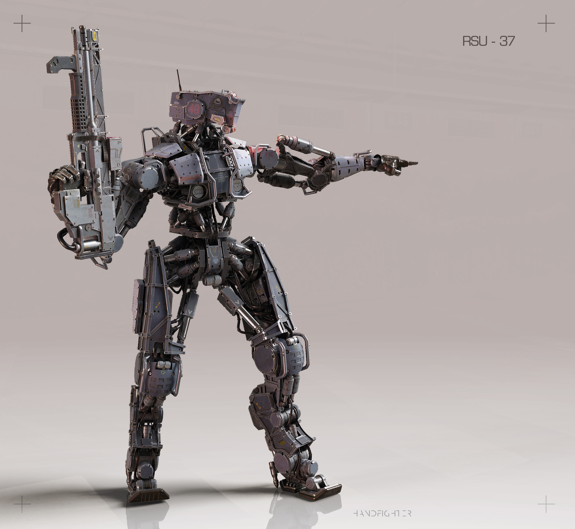 ArtStation - Robosoldier