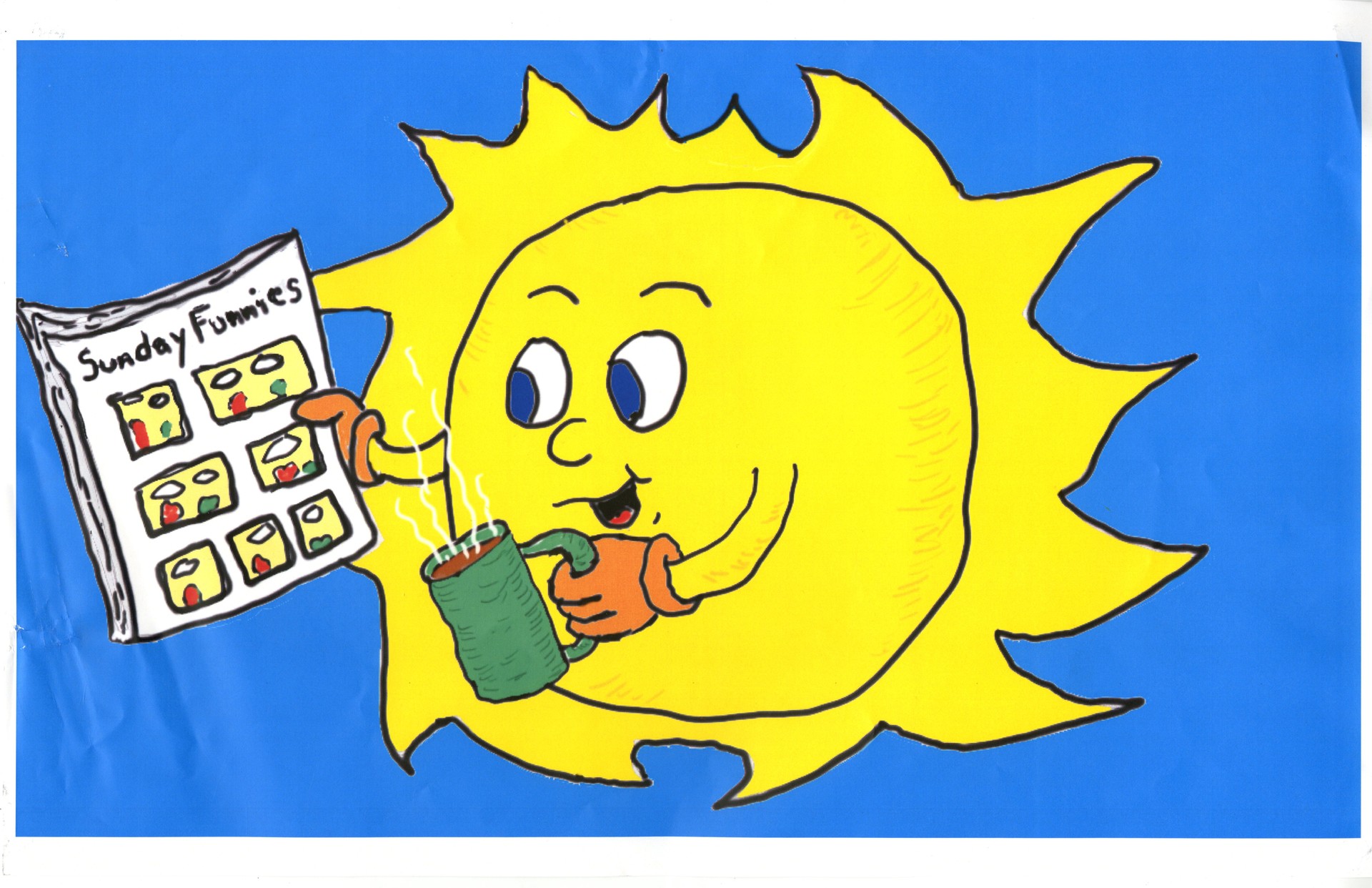 ArtStation - Sunday Morning Sun