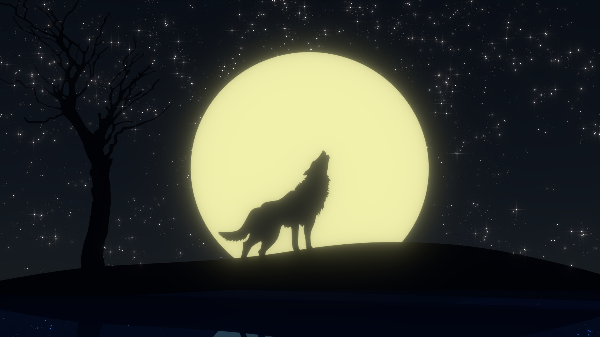 ArtStation - Moonlight howl