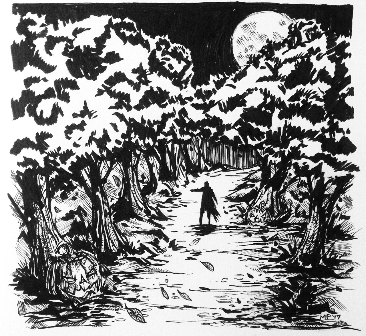 Mike Phillips - 21/31 Inktober