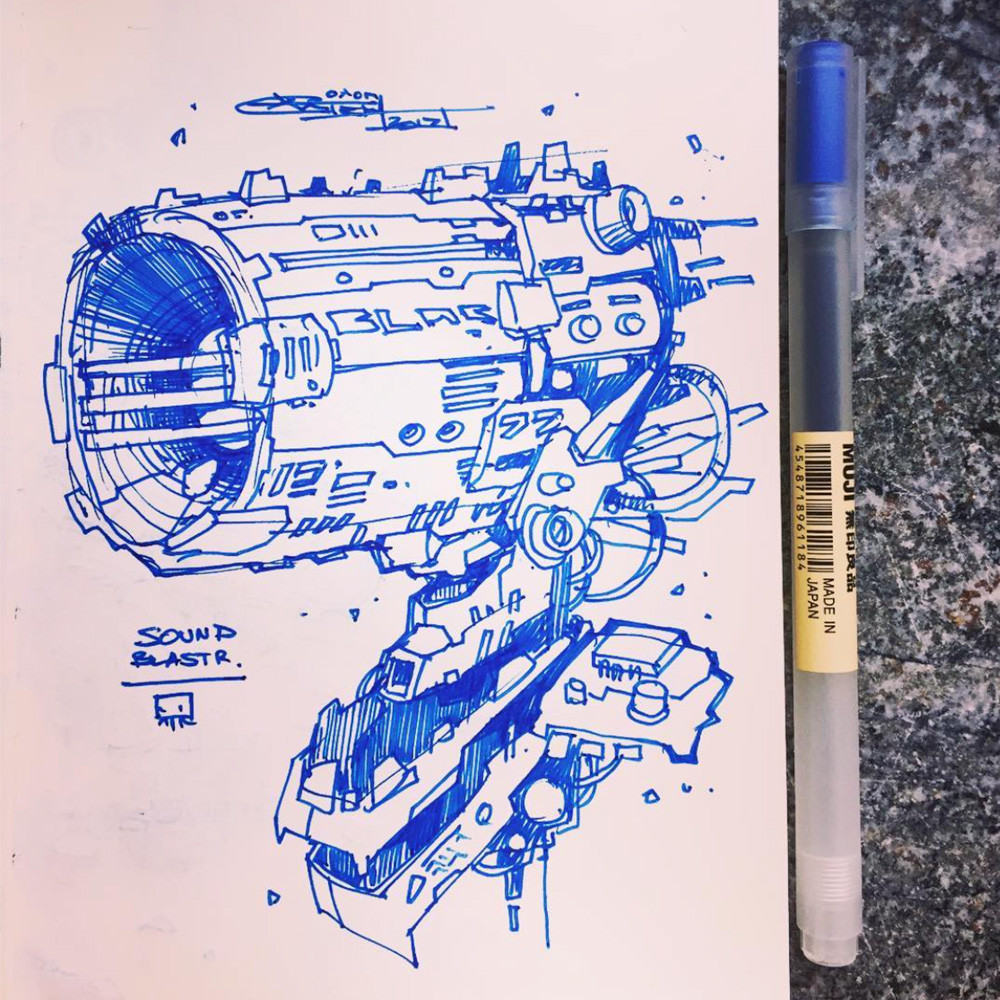 Artem Solop - Inktober 2017