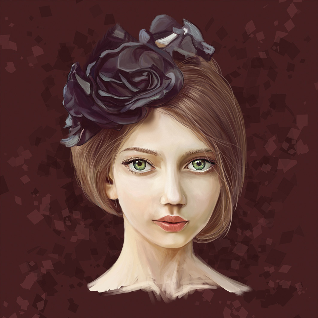 ArtStation - Rose Girl