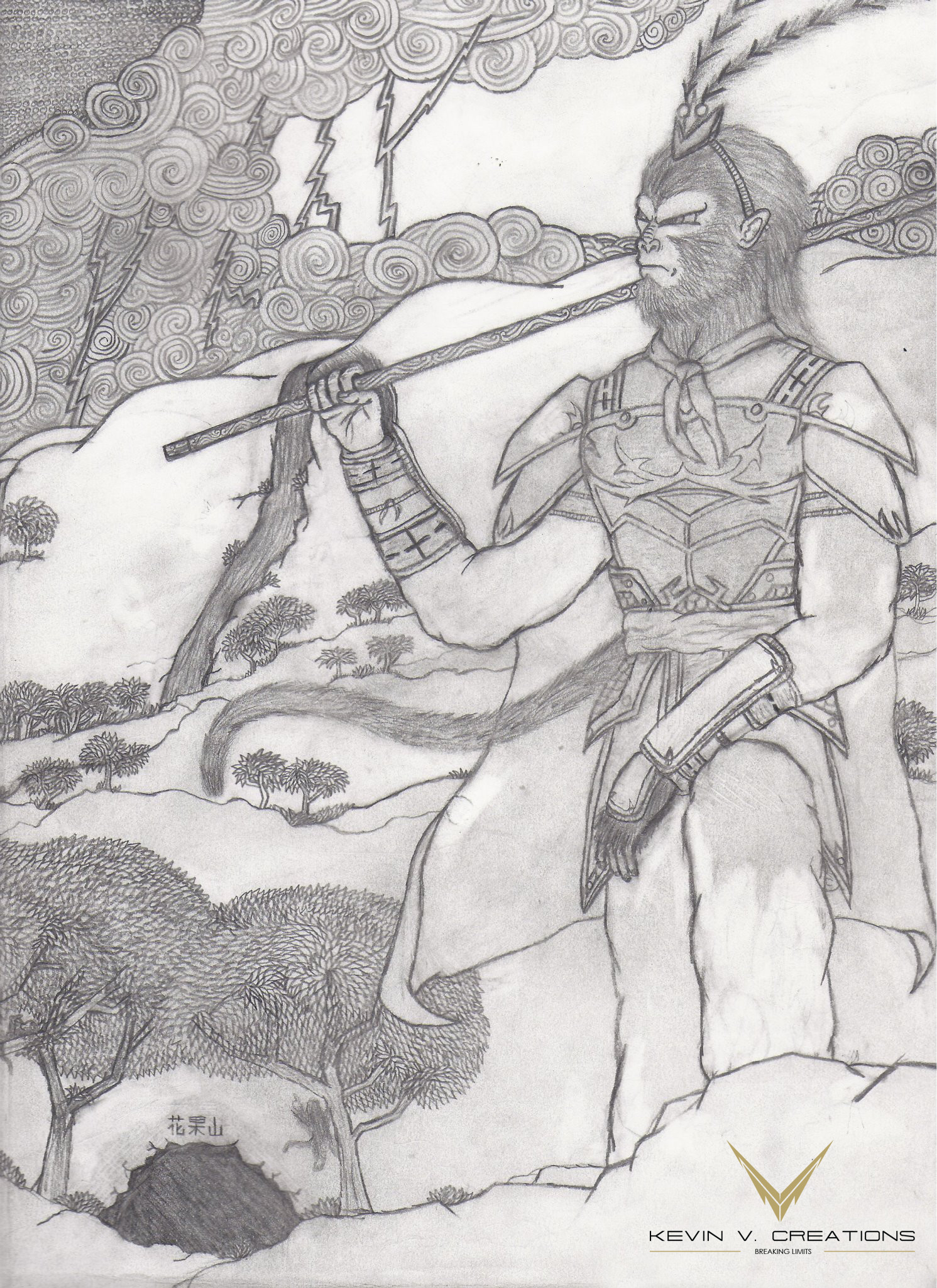 ArtStation - Wukong Awaiting For The Jade Army