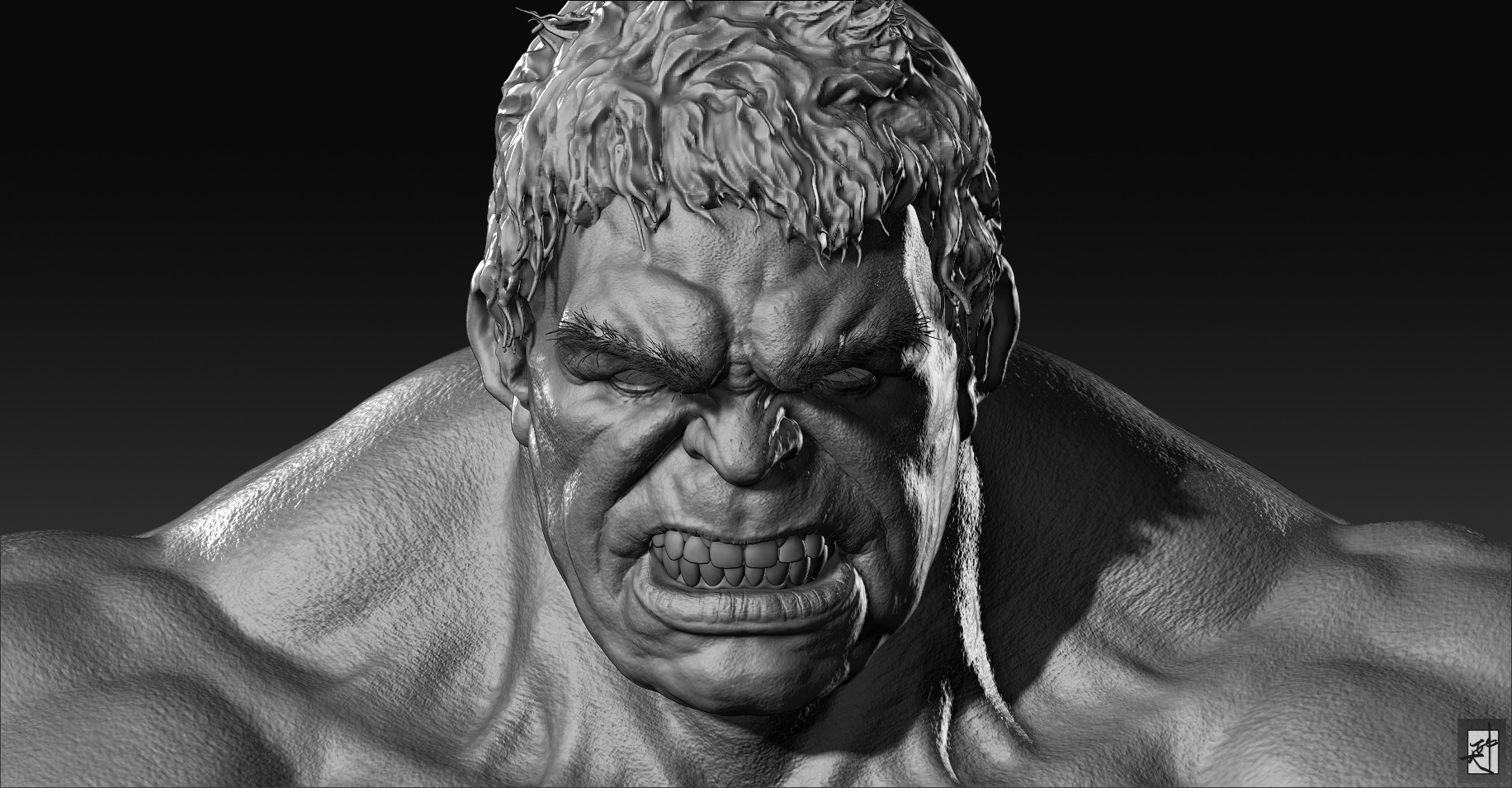 ArtStation - The Hulk